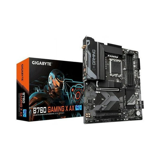 GIGABYTE B760 GAMING X AX LGA 1700 Intel B760 ATX Motherboard with DDR5 ...