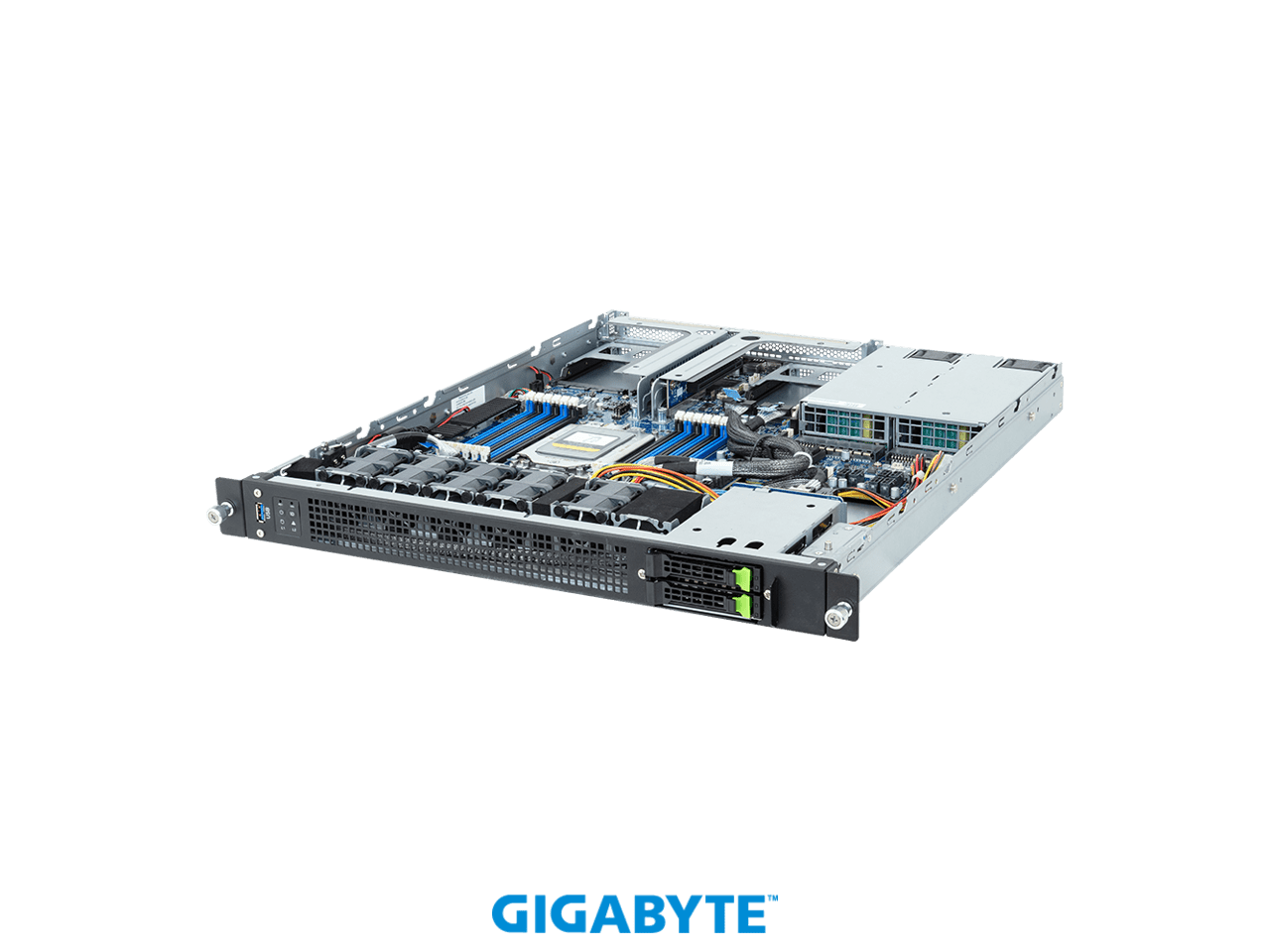 GIGABYTE E143-E30-AAG1 Edge Server - AMD EPYC™ 8004 - 1U UP 2-Bay Gen5 ...