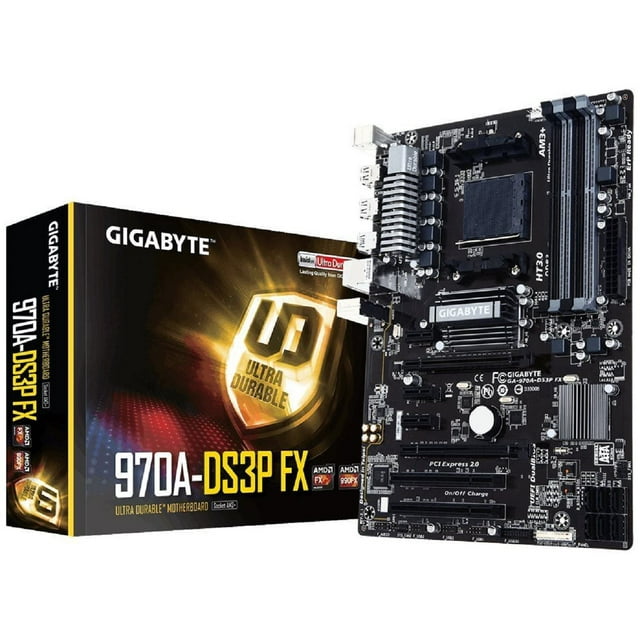 GIGABYTE GA-970A-DS3P FX AMD 990FX + SB950 Chipset - Walmart.com