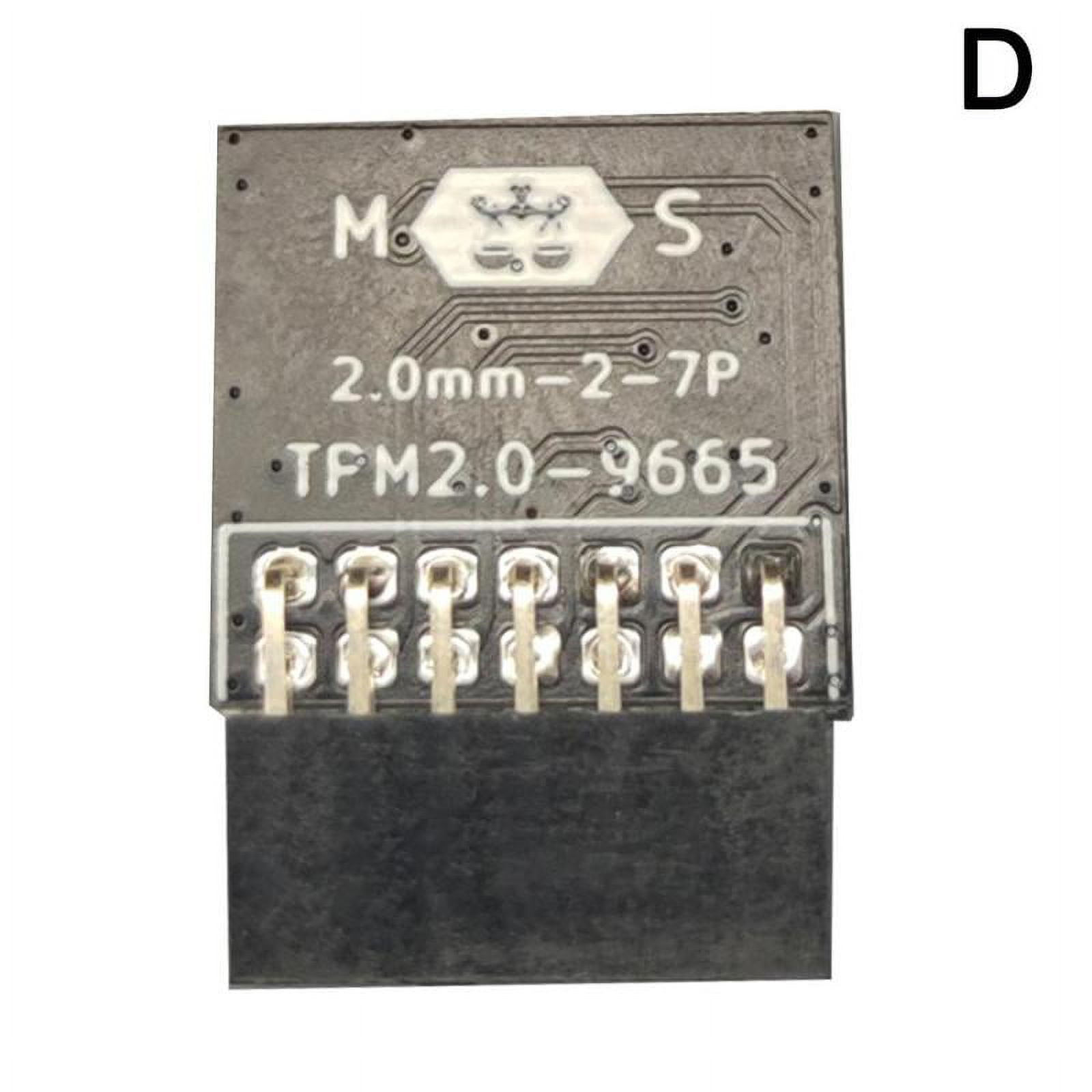 GIGABYTE GC-TPM2.0_S 2.0 TPM Module (12 Pin 12-1) LPC Trusted Platform ...