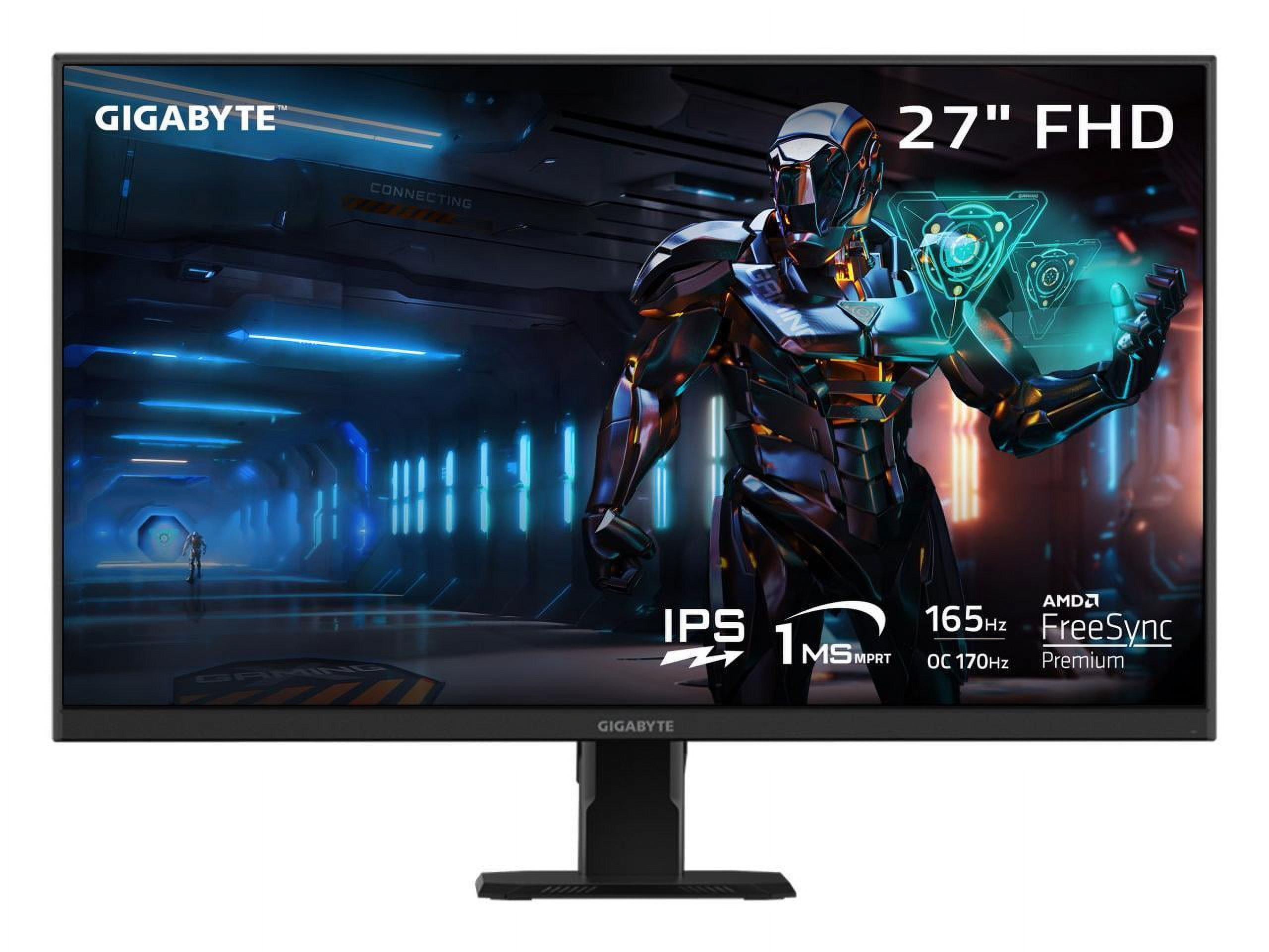 "GIGABYTE GS27F - 27"" IPS FHD Gaming Monitor - 165Hz/OC 170Hz, 1ms ...