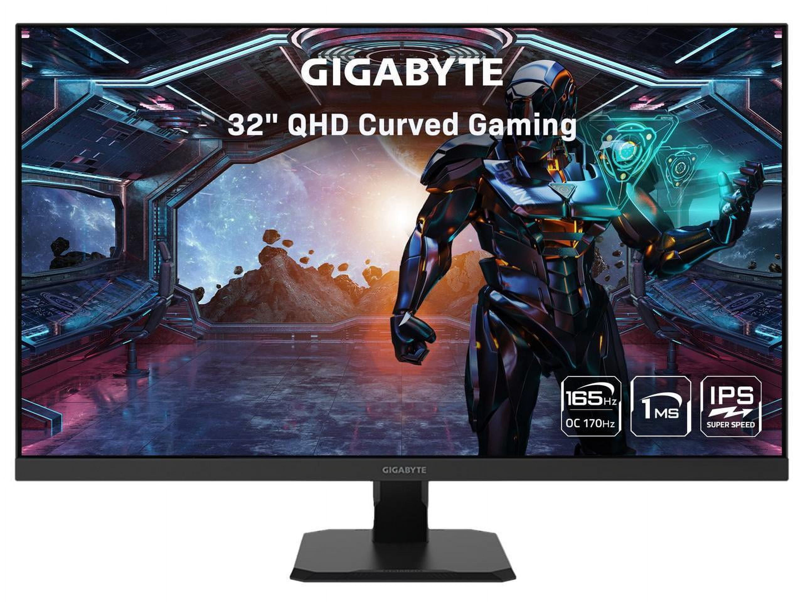 GIGABYTE GS32Q 31.5" 165Hz 1440P Gaming Monitor, 2560x1440 SS IPS ...