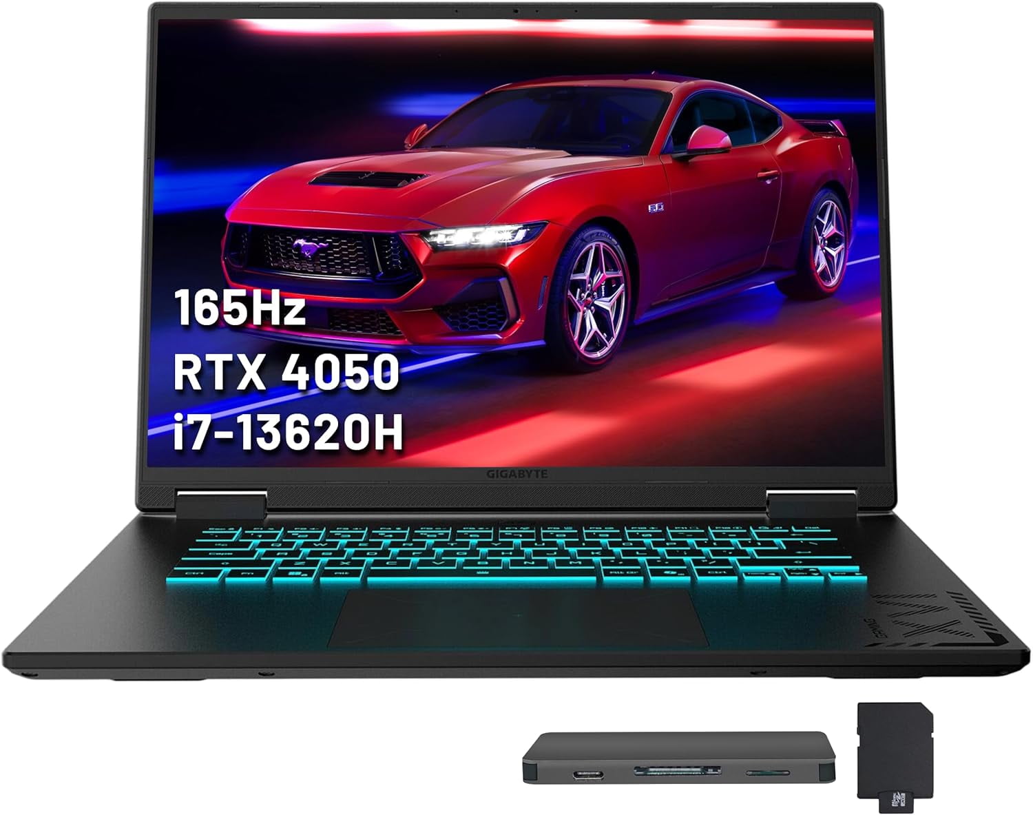 GIGABYTE Gaming A16 16" WUXGA 165Hz Laptop, Intel Core i7-13620H, 64GB ...