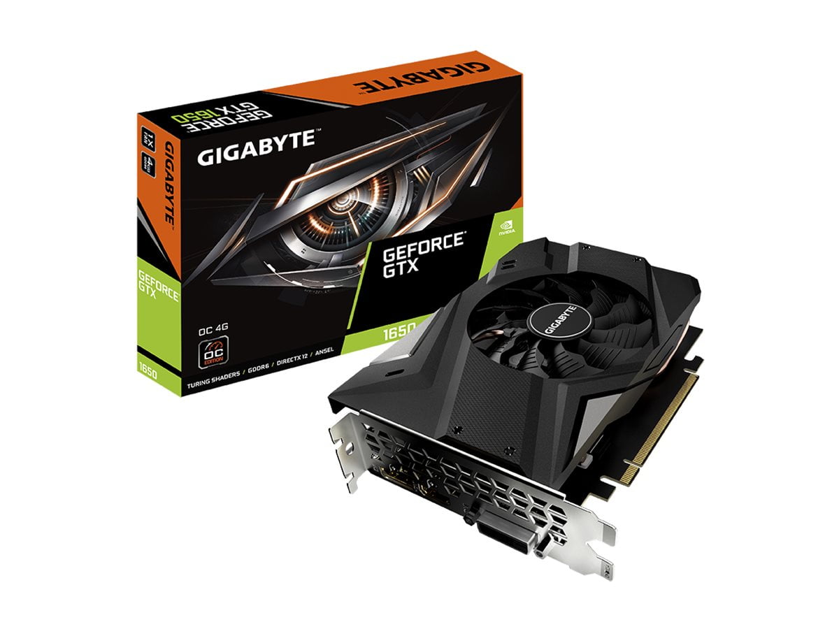 GIGABYTE NVIDIA GeForce GTX 1650 Graphic Card, 4 GB GDDR6 - Walmart.com