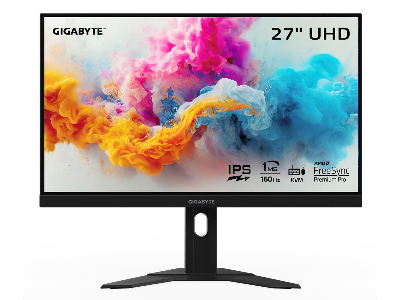 "GIGABYTE M27U 27"" UHD Gaming Monitor, 160Hz, 1ms, AMD FreeSync, HDMI ...