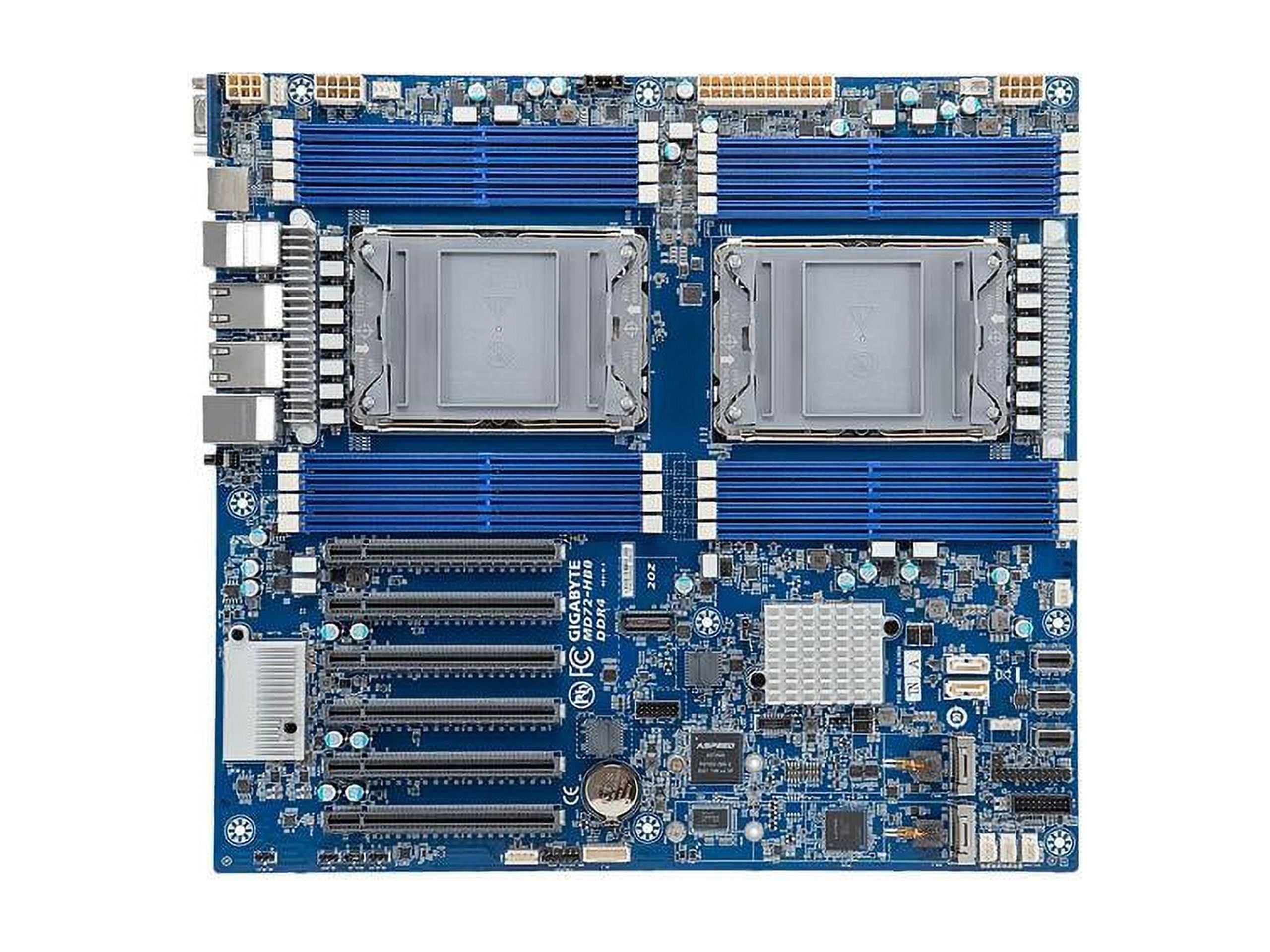 GIGABYTE MD72-HB0 Extended ATX Server Motherboard Dual Socket P+ Intel ...