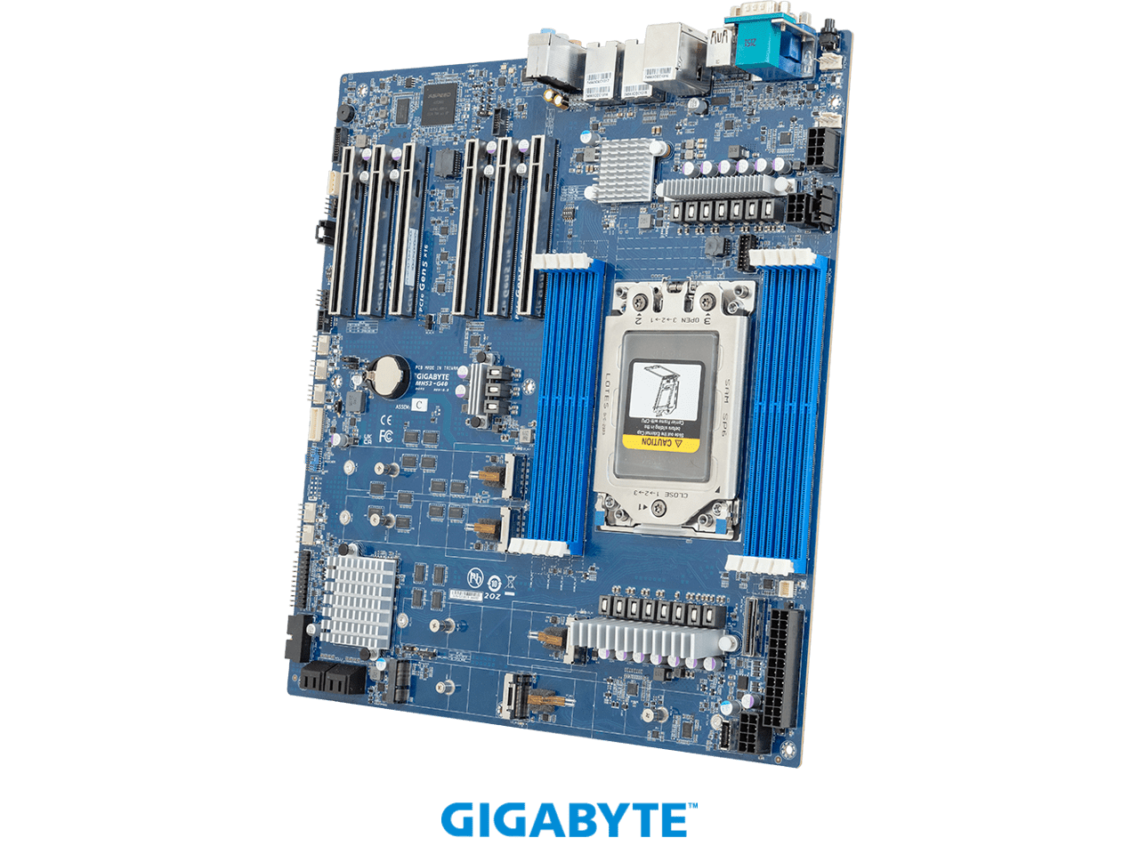 GIGABYTE MH53-G40 Motherboard - AMD Ryzen™ Threadripper™ PRO 7000 WX ...