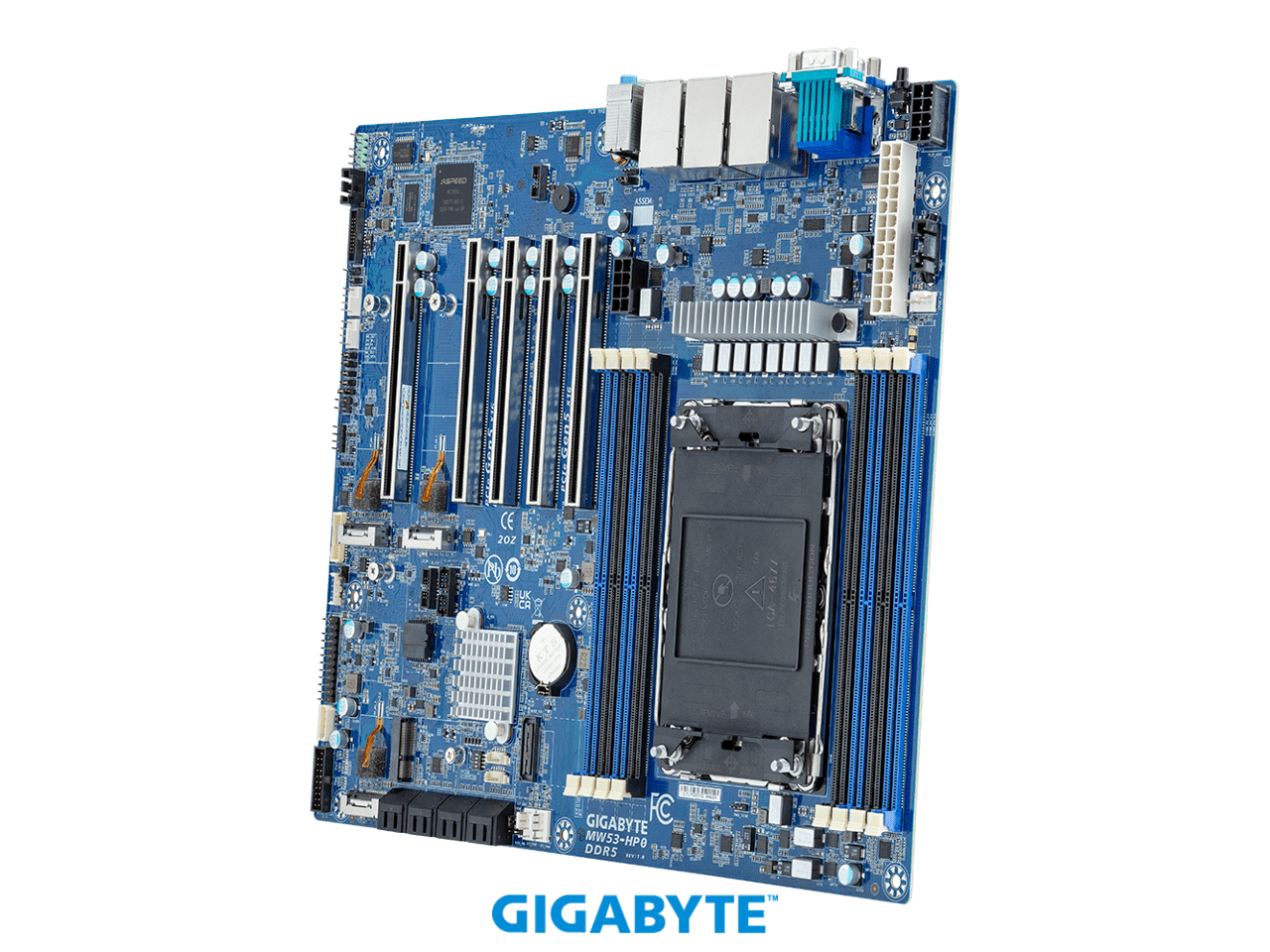 GIGABYTE MW53-HP0 Intel® Xeon® W Workstation Motherboard Board, Single ...