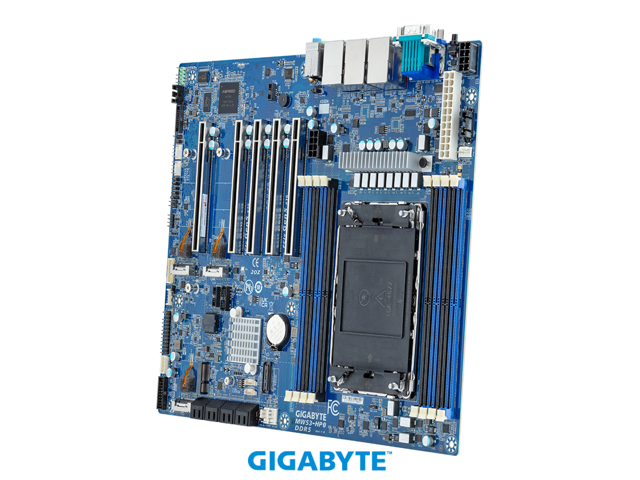 GIGABYTE MW53-HP0 Intel® Xeon® W Workstation Motherboard Board, Single ...