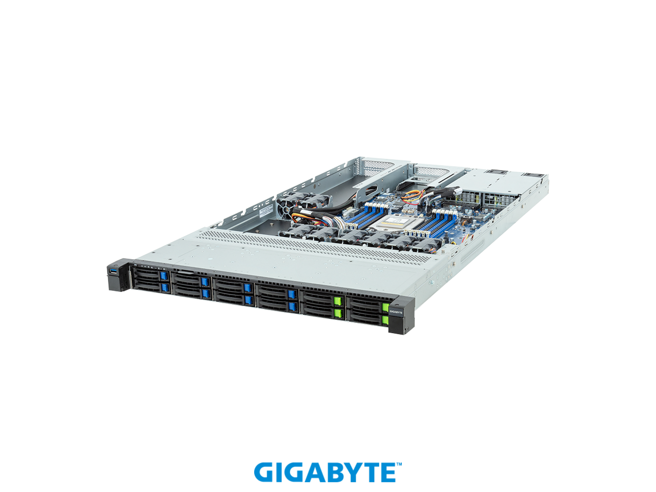 GIGABYTE R143-EG2-AAC2 Rack Server - AMD EPYC™ 8004 - 1U UP 1 x PCIe ...