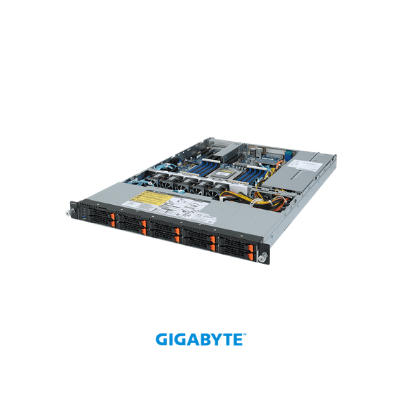 GIGABYTE R152-Z32 1U Rackmount Server Barebone Socket SP3 DDR4 3200 ...