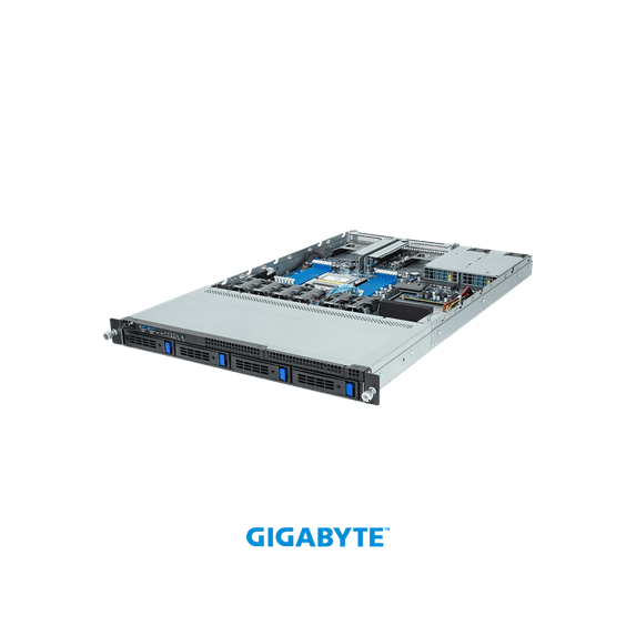 GIGABYTE R163-Z30-AAB2 Rack Server - AMD EPYC™ 9004 - 1U UP 4-Bay SATA ...