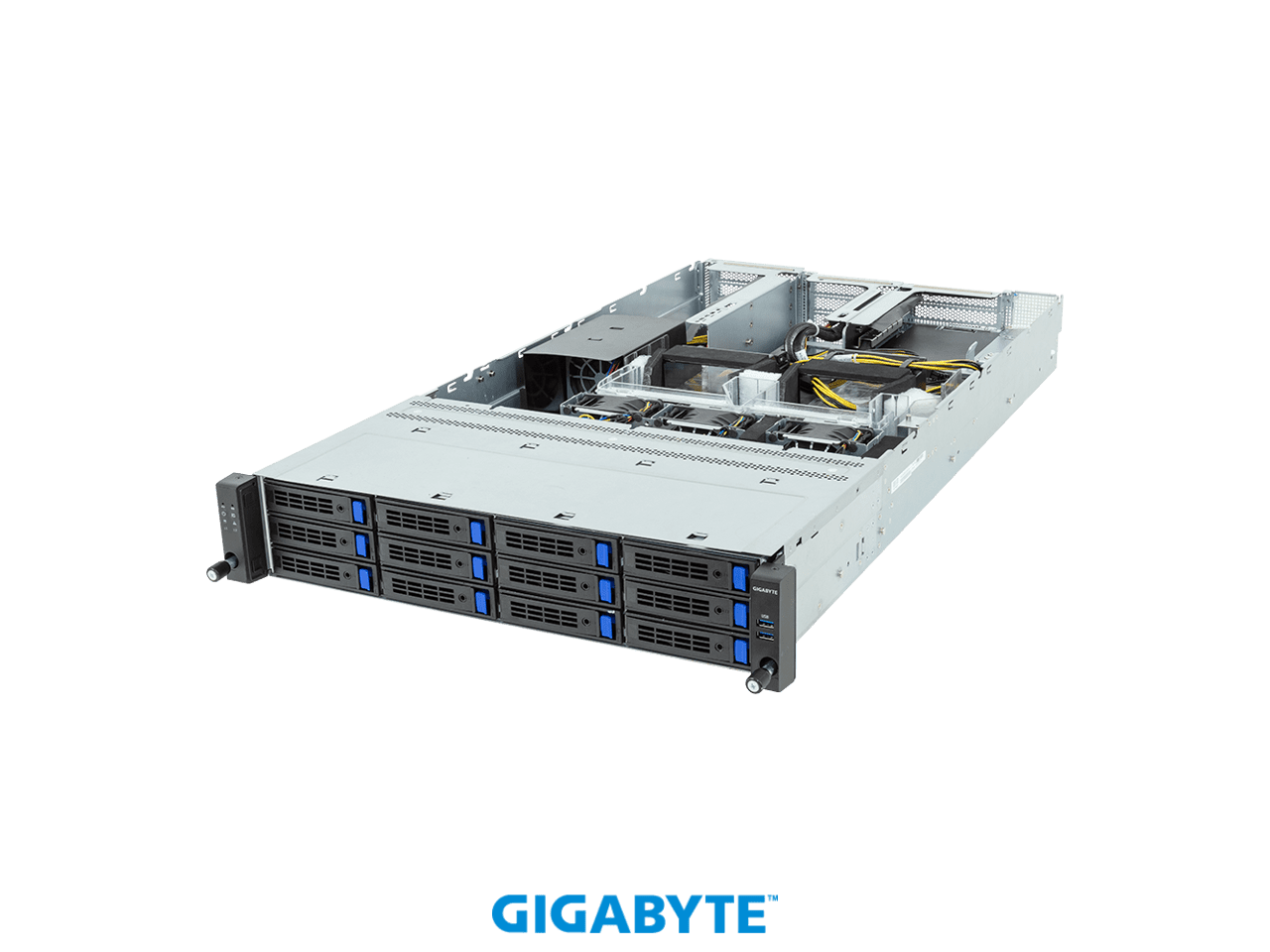 GIGABYTE R243-EG0-AAL1 Rack Server - AMD EPYC™ 8004 - 2U UP 4 x PCIe ...