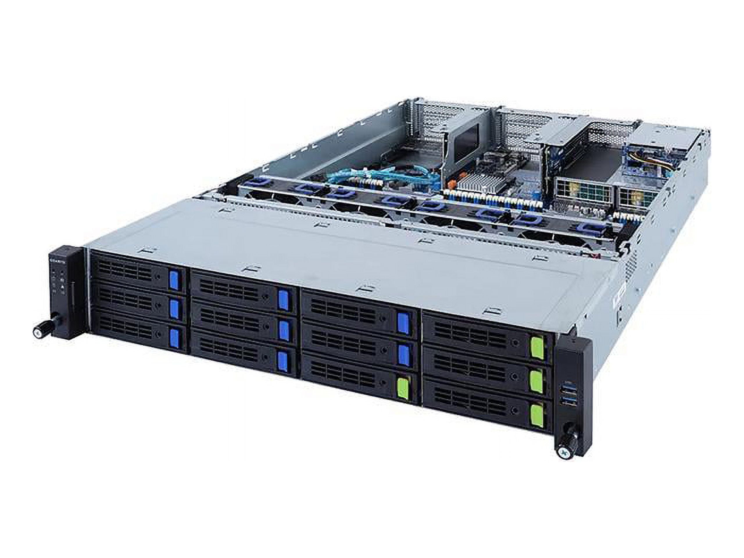 GIGABYTE R282-3C2 2U Rackmount Server Barebone LGA 4189 Intel C621A ...
