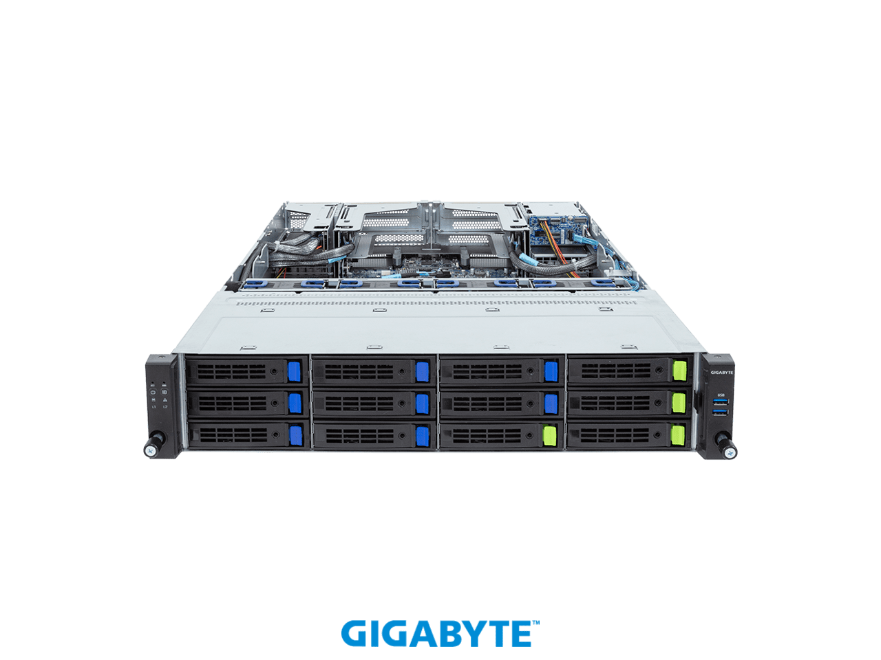 GIGABYTE R283-S91-AAE1 Rack Server - 5th/4th Gen Intel® Xeon® Scalable ...