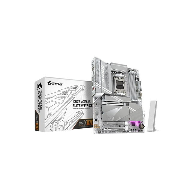 Aorus Ultra Durable X870 AORUS ELITE WIFI7 ICE Gaming Desktop ...