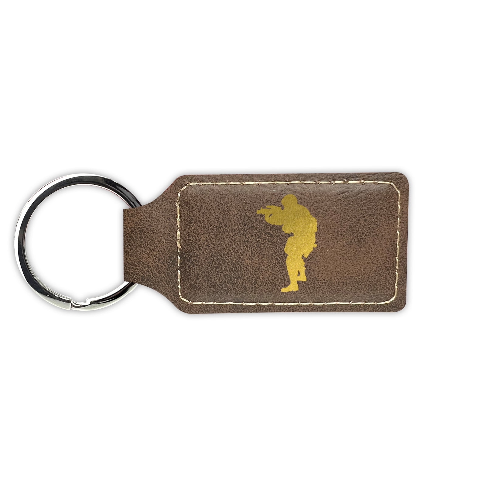 GIGN Operator Keychain Leatherette Rectangle - Laser Engraved - Many ...