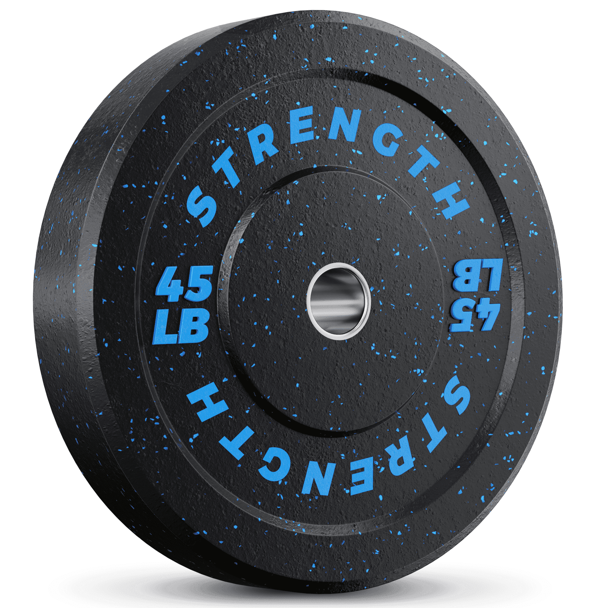 GIKPAL 45lb Olympic Weight Plates, Recycled Rubber, Low Noise, Floor ...