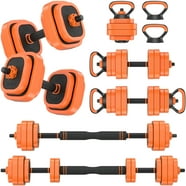 Eisenlink 80lbs Adjustable Dumbbells Pair, Quick-Lock, 5lb Increments ...