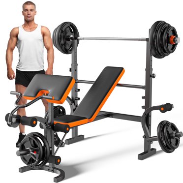 Gold's Gym XR 5.9 Adjustable Slant Workout Weight Bench - Walmart.com