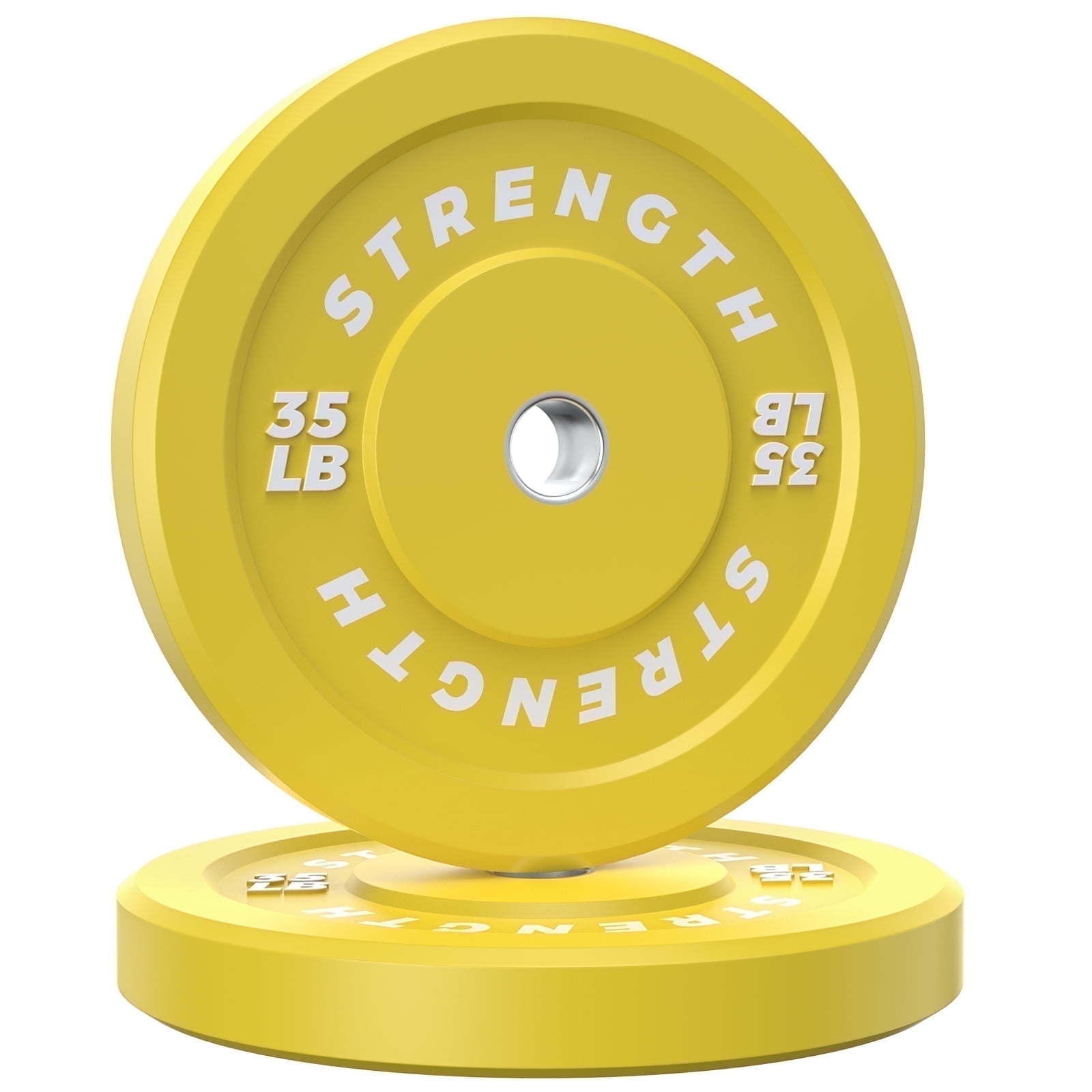 GIKPAL 70lbs 2-inch Olympic Weight Plates,10lb to 45lb Rubber Bumper ...