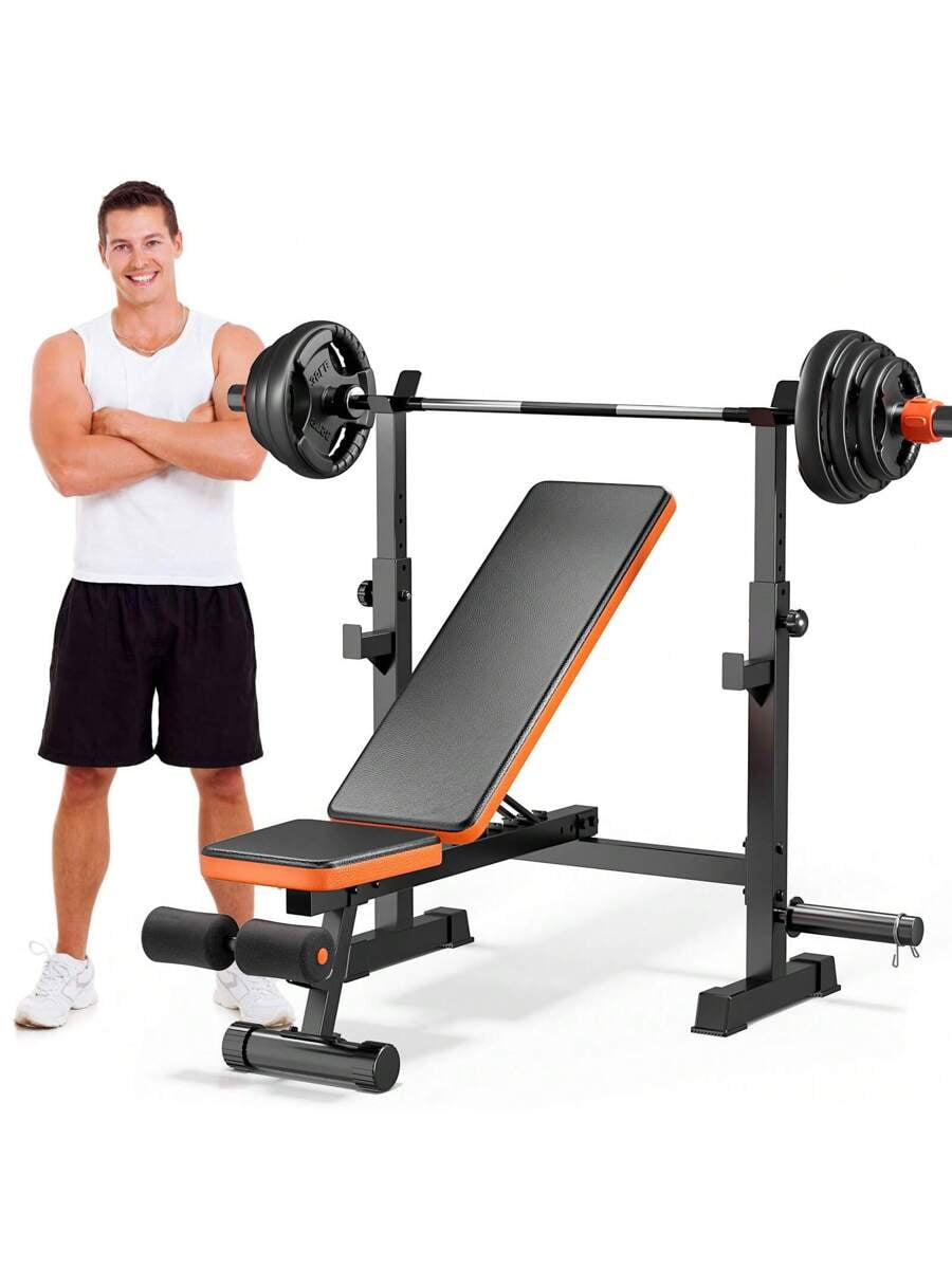 GIKPAL 770lbs 5-In-1 Adjustable Weight Bench for Home Gym - Multi ...