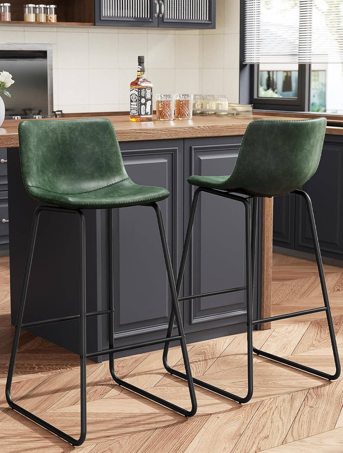 Walmart Black Friday Deals 2025 GIKPAL Bar Stools 30" Faux Leather ...
