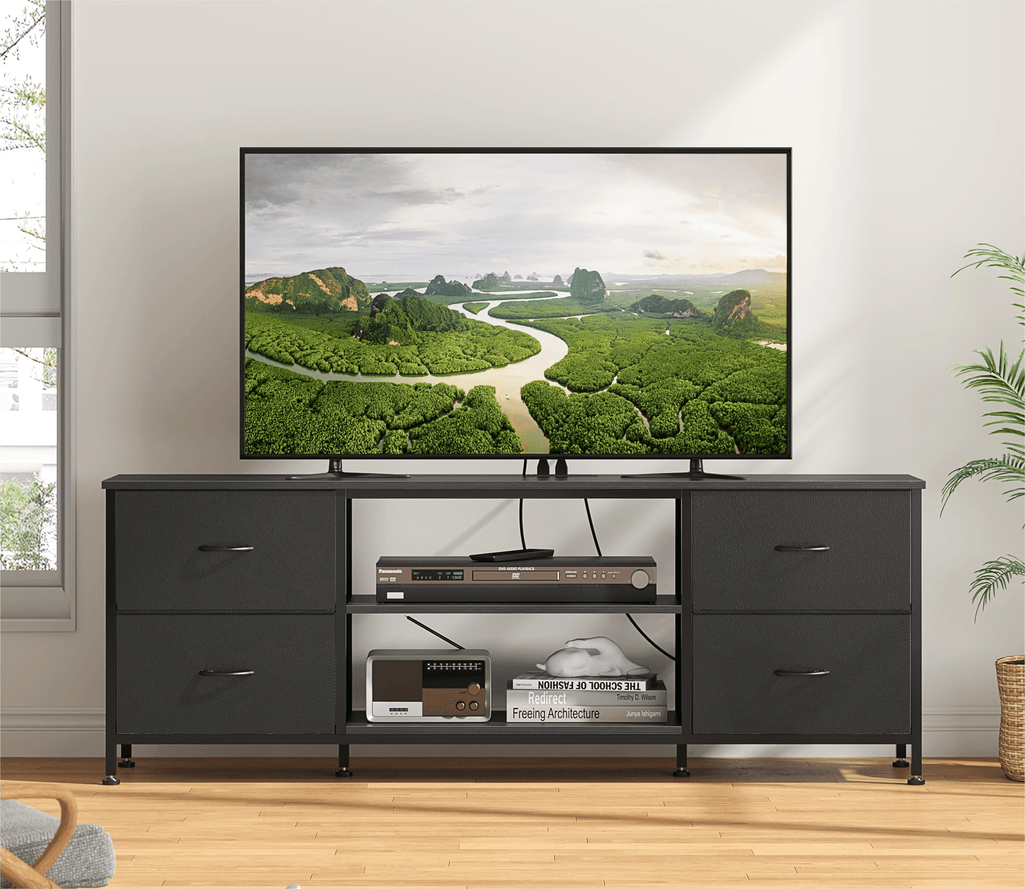 GIKPAL Dresser TV Stand for TVs up to 50" TV Stand Dressers for ...