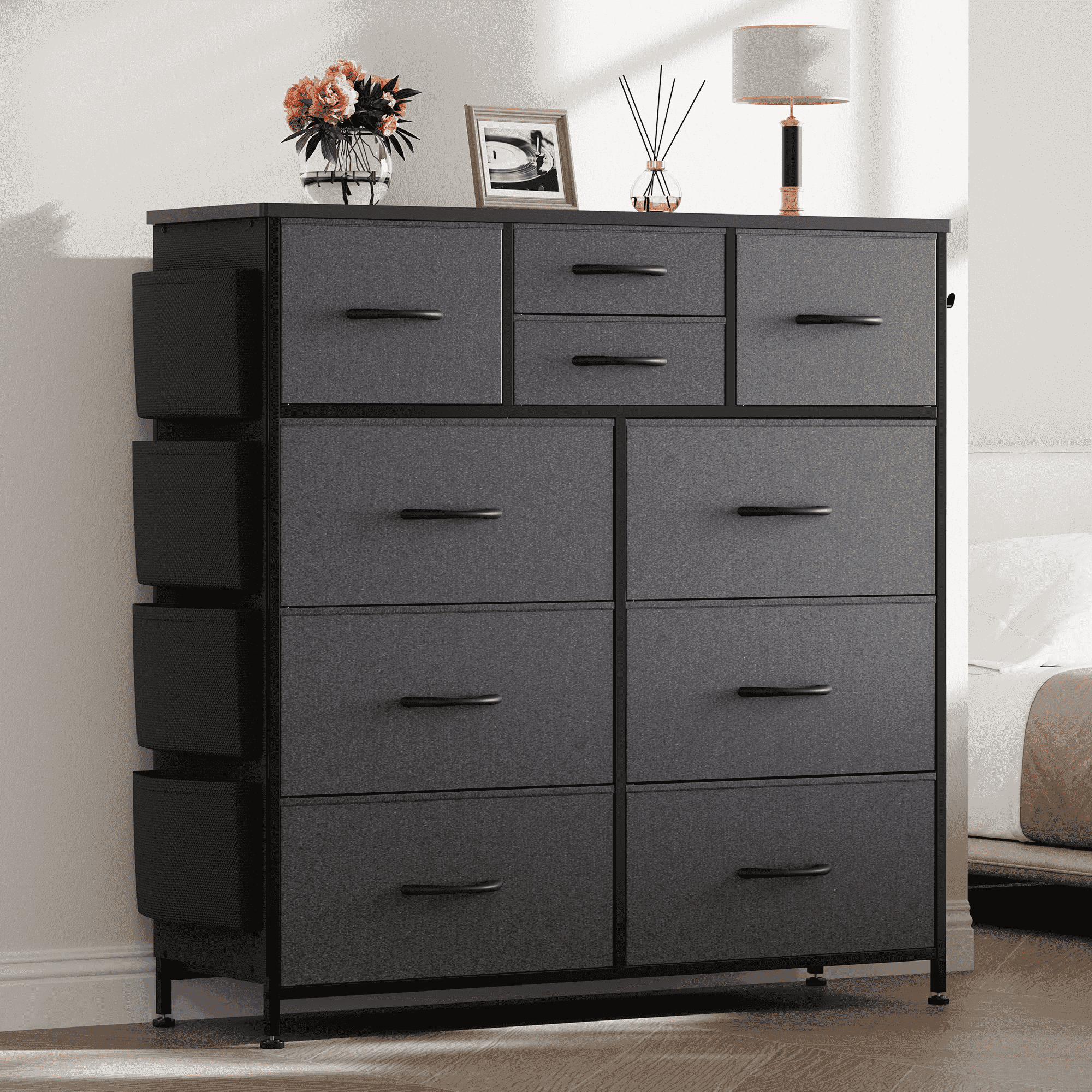 GIKPAL 12-Drawer Fabric Storage Dresser - Adult Home Bedroom Furniture ...