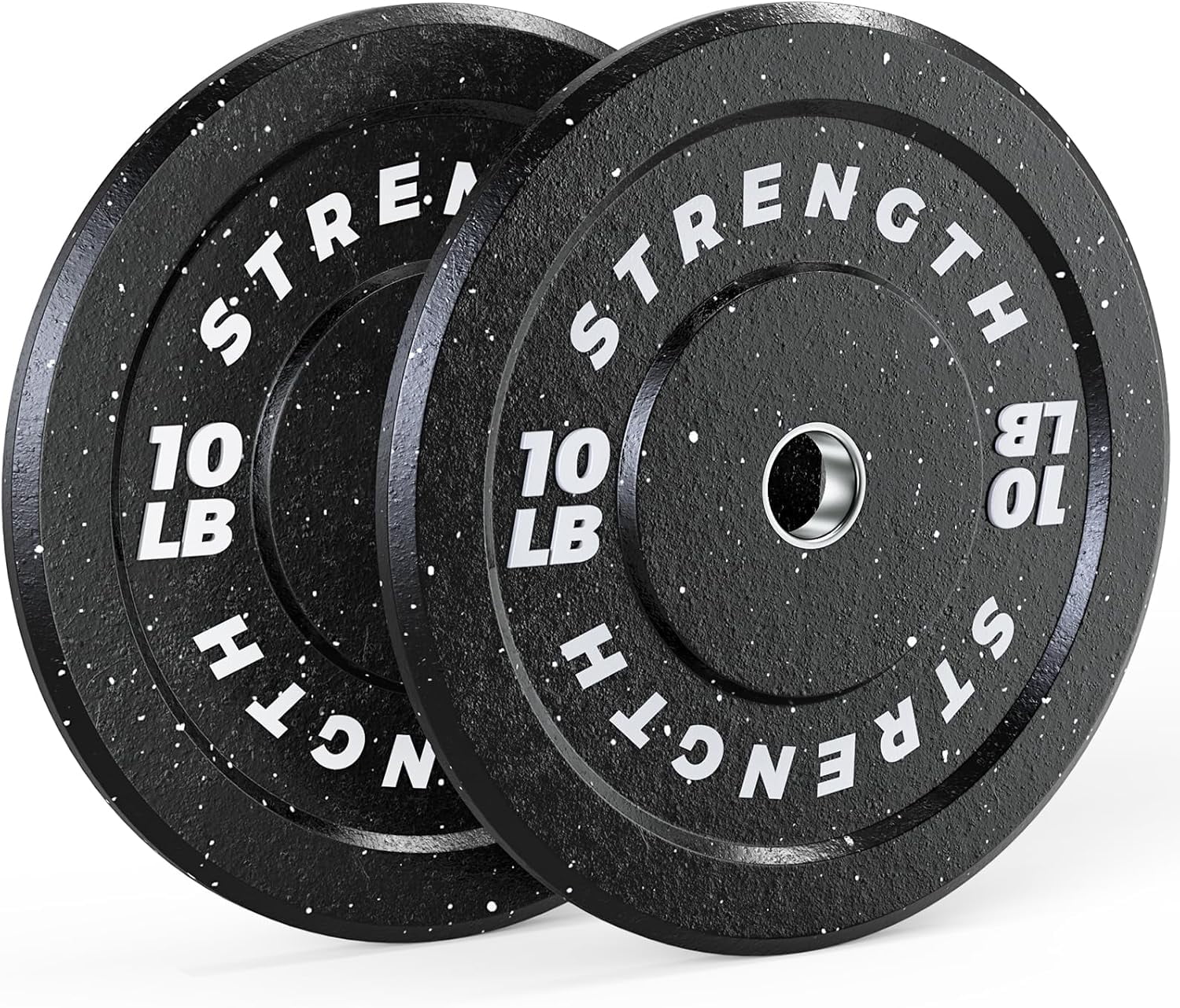 GIKPAL Olympic Bumper Plates Set - 100% Rubber Weight Plates for 2 Inch ...