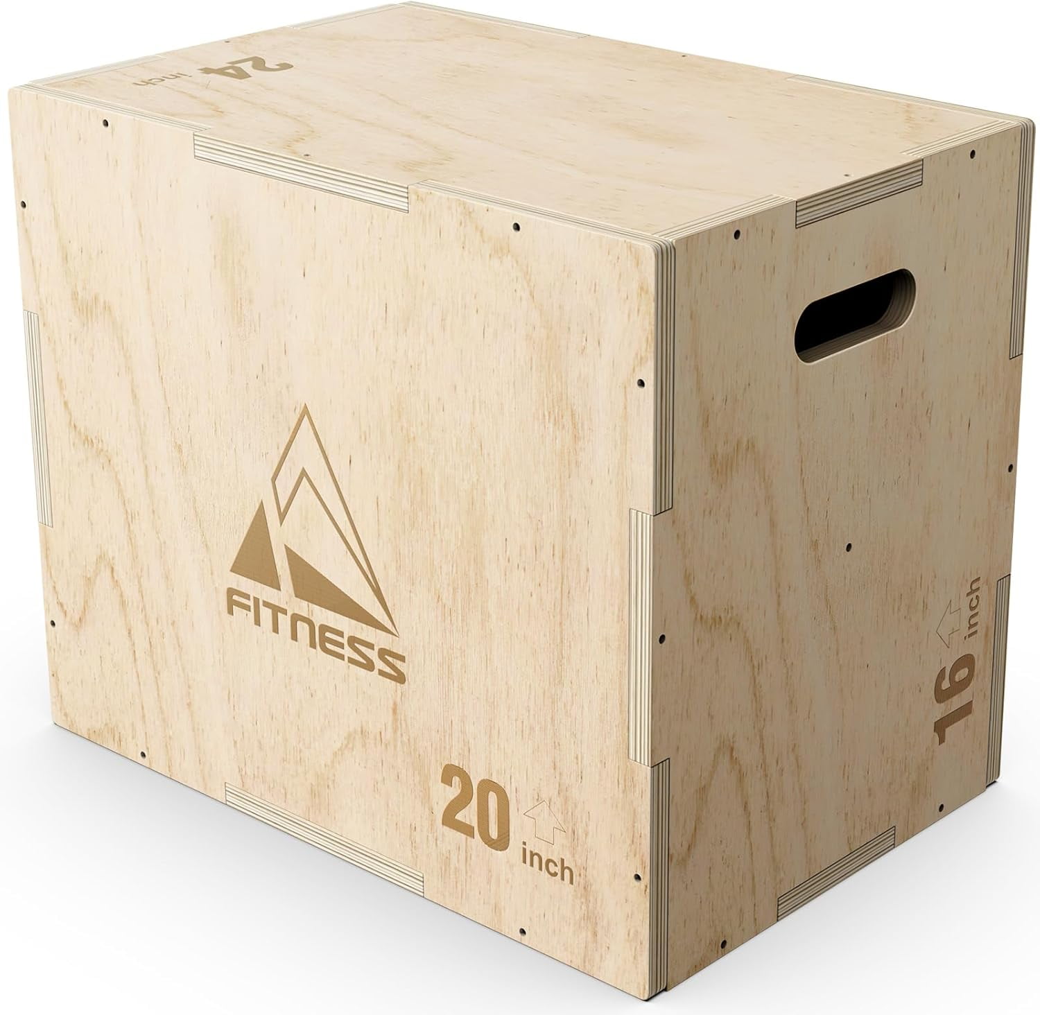 GIKPAL Plyo Box, 3-in-1 Heavy-Duty Plyometric Jump Box, Box Jumps for ...
