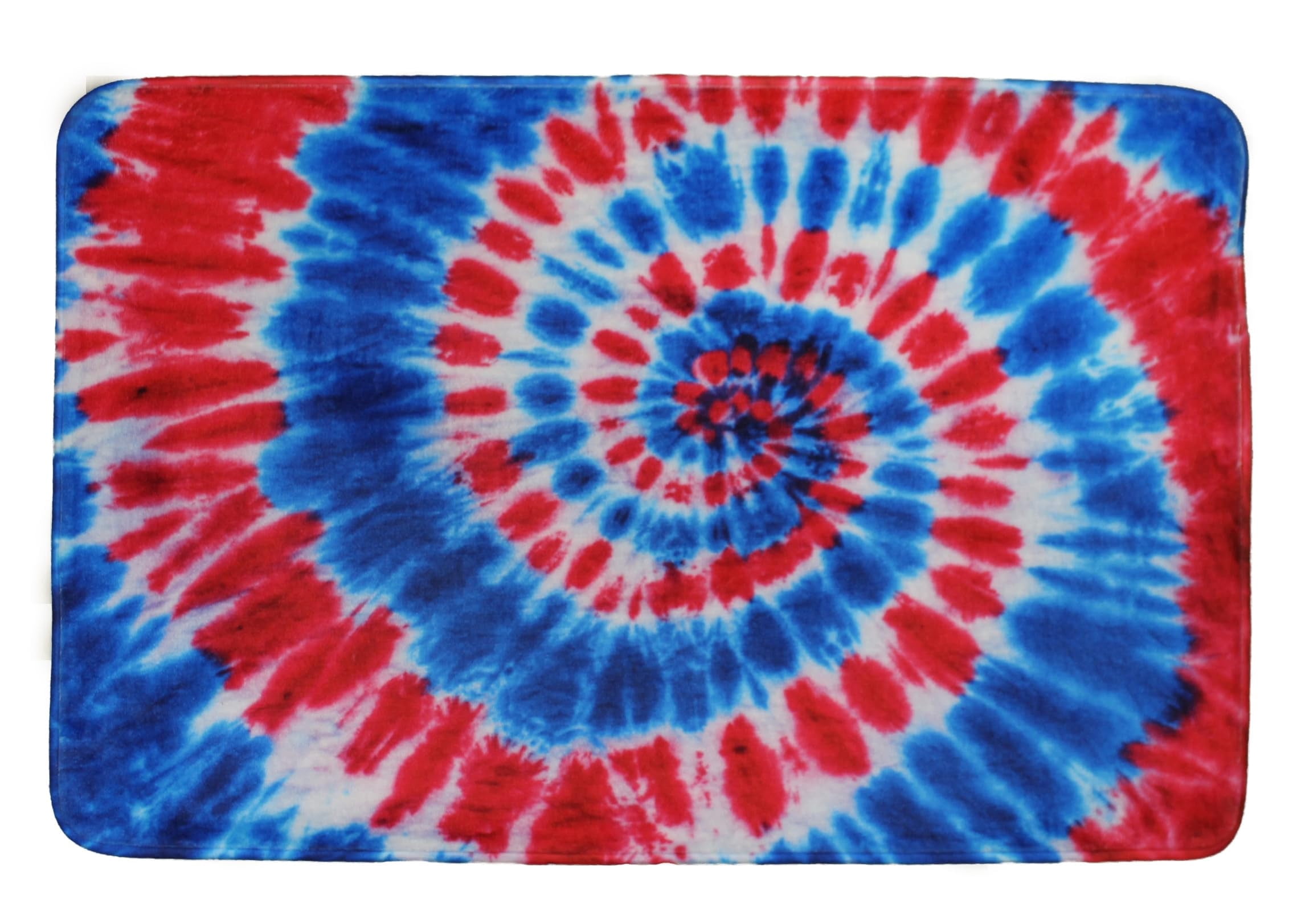 GILBIN'S Super Soft and Comfy Floor Mat Bunk Camp Floor Mats (Blue Tye ...