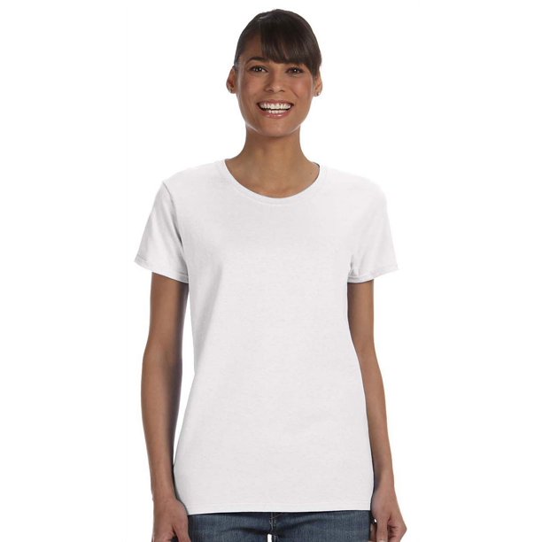 GILDAN G500L LADIES' HEAVY COTTON 5.3 OZ. T-SHIRT, Pack12 - Walmart.com