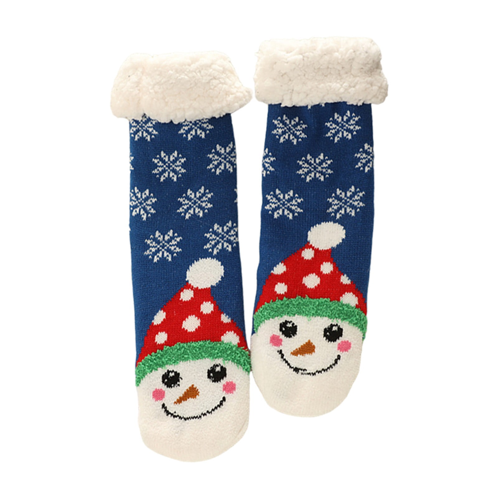 GILIGEGE Christmas Slipper Socks for Women with Grippers Non Slip ...