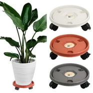 Flower Display Stand With Wheels, 3 Layers Plant Cart with 9PCS Buckets ...