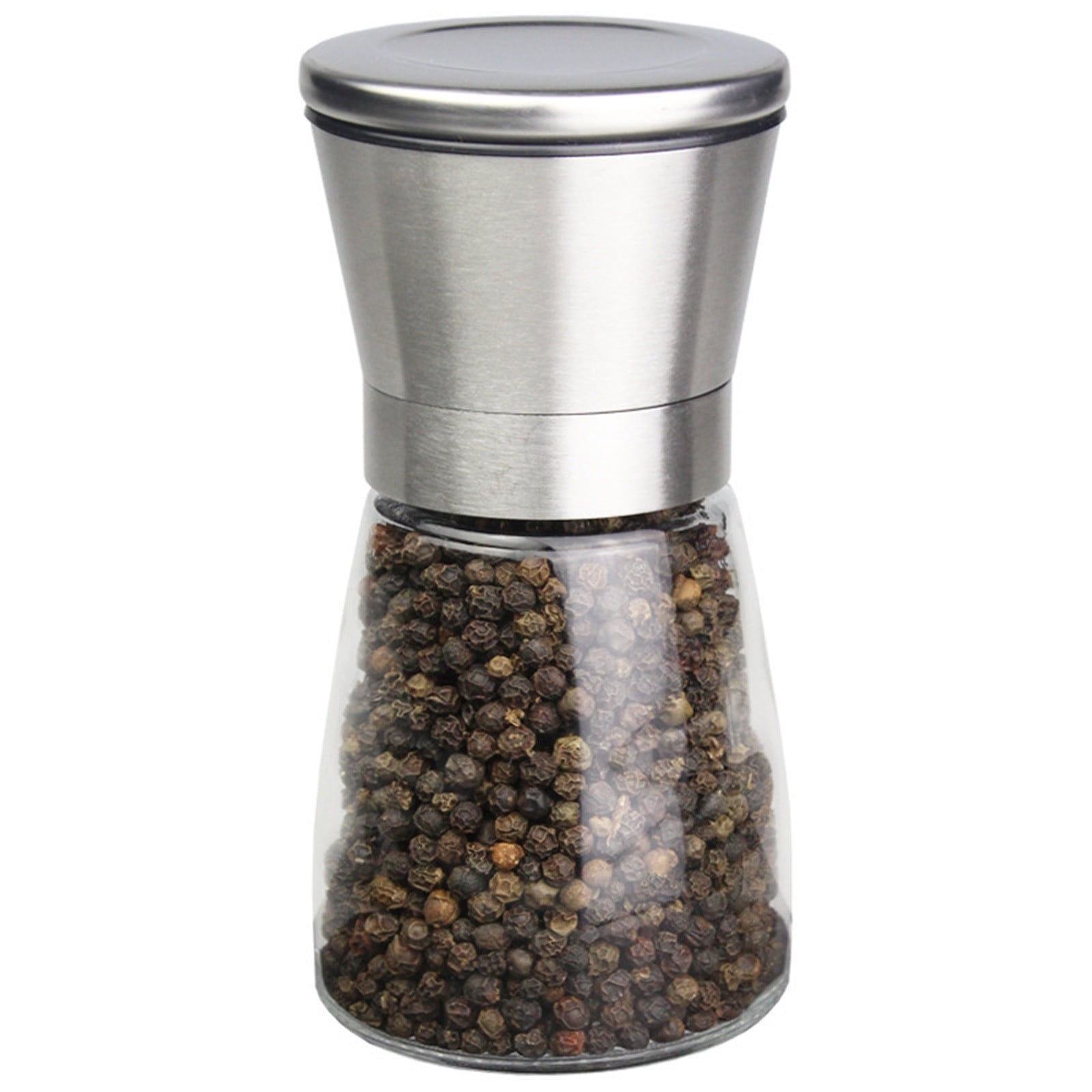 GILIGEGE Food Blender Stainless Steel Black Pepper Grinder Manual Steel ...