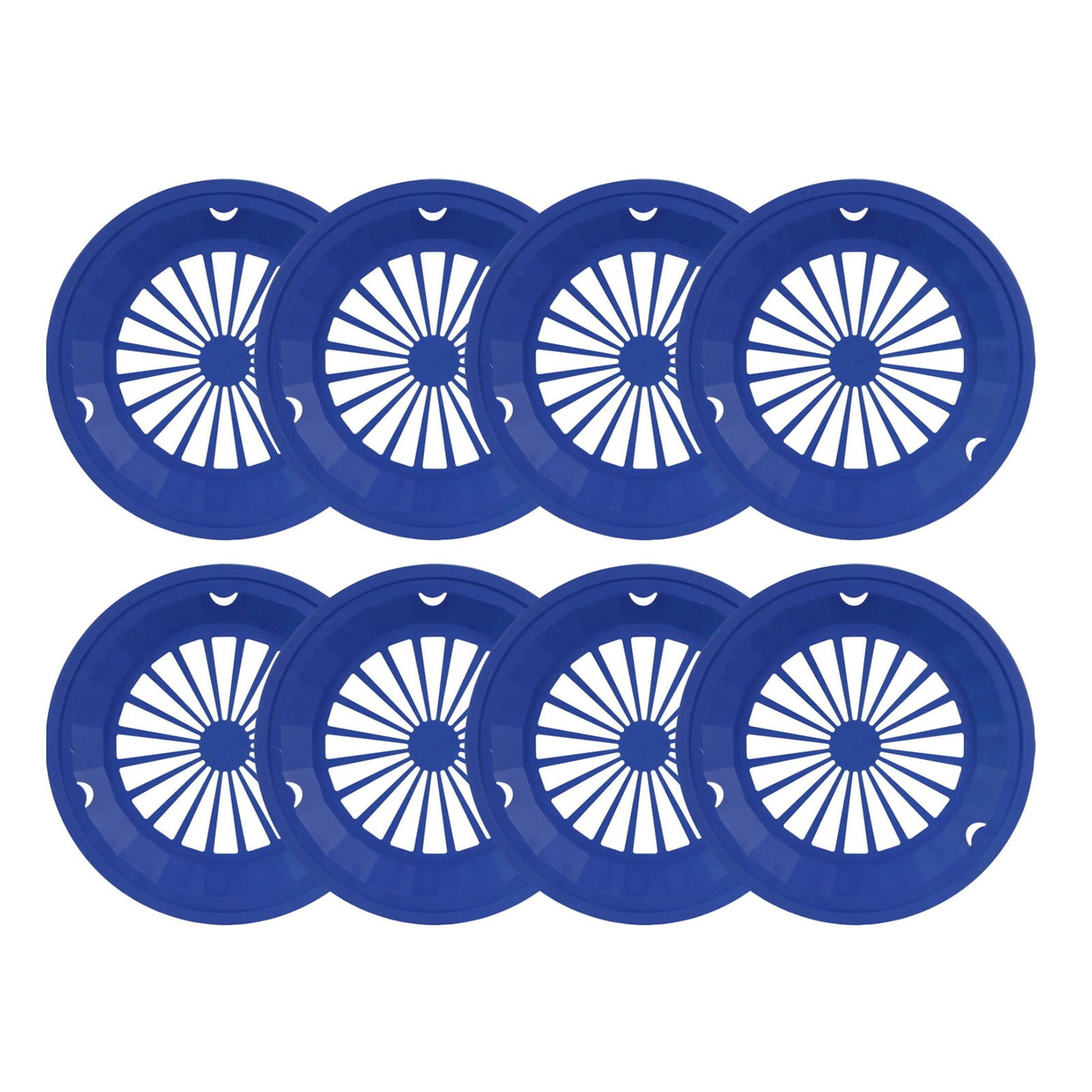 GILIGEGE Plastic Paper Plate Holders 10.25 Inches Reusable Stackable ...