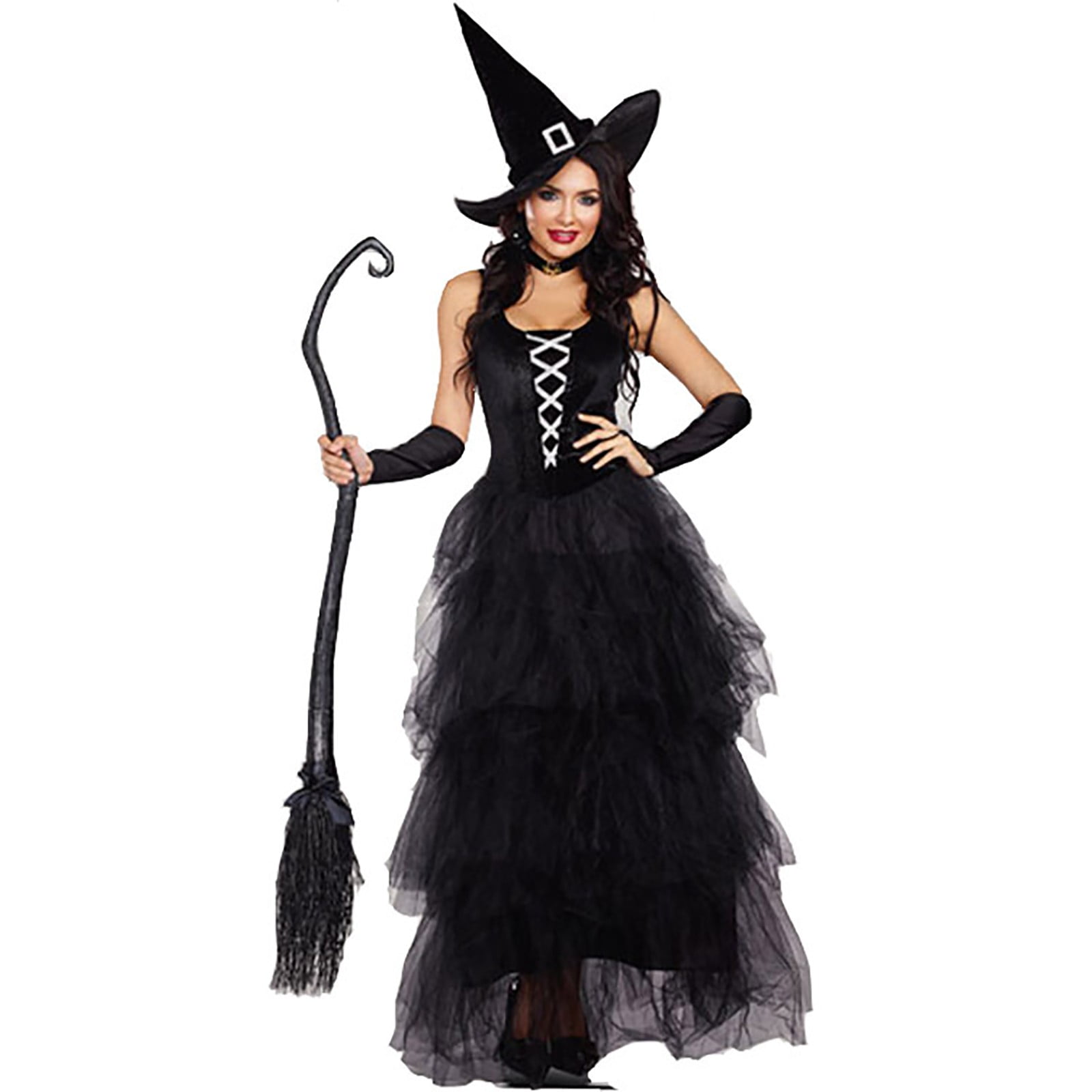 GILIGEGE Renaissance Corset Dress Sleeveless Victorian Gothic Witchy ...