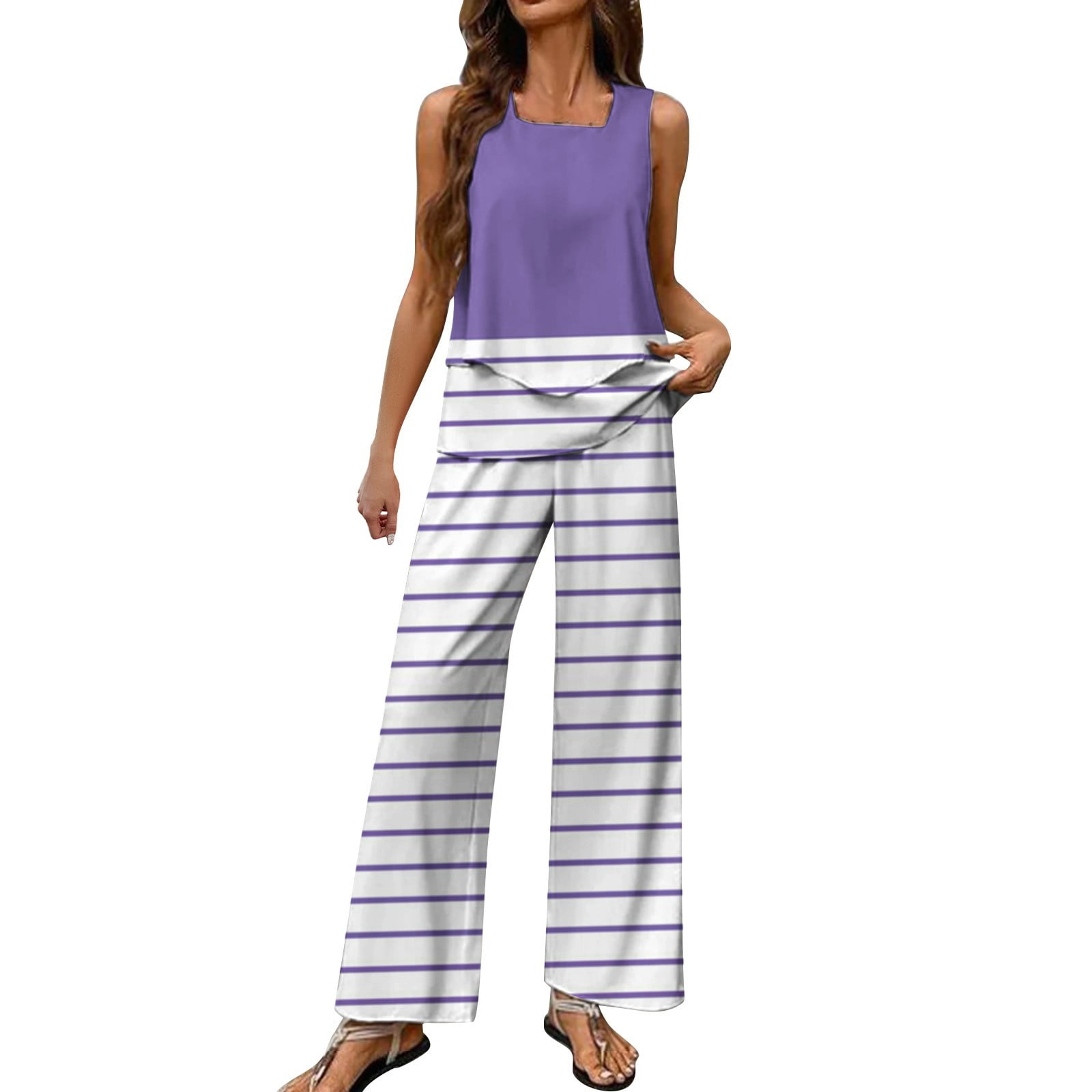 GILIGEGE Two Piece Sets for Women Summer 2 Piece Sets for Women Summer ...