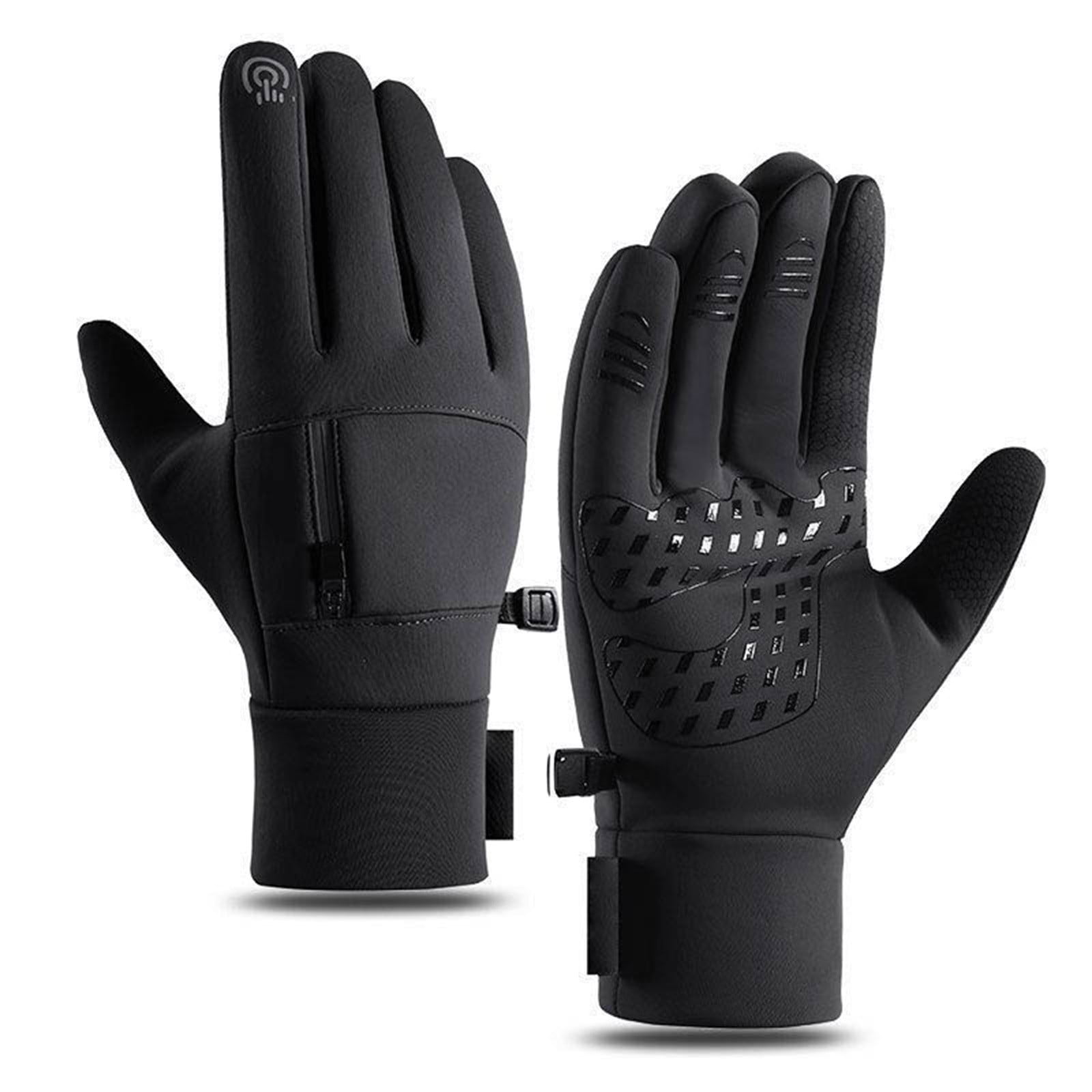 GILIGEGE Winter Gloves for Men Women - Waterproof Thermal Glove for ...