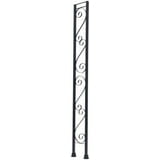 GILPIN IRONWORKS INC Windsor Railing Flat Column, 8-Ft. 672 - Walmart.com
