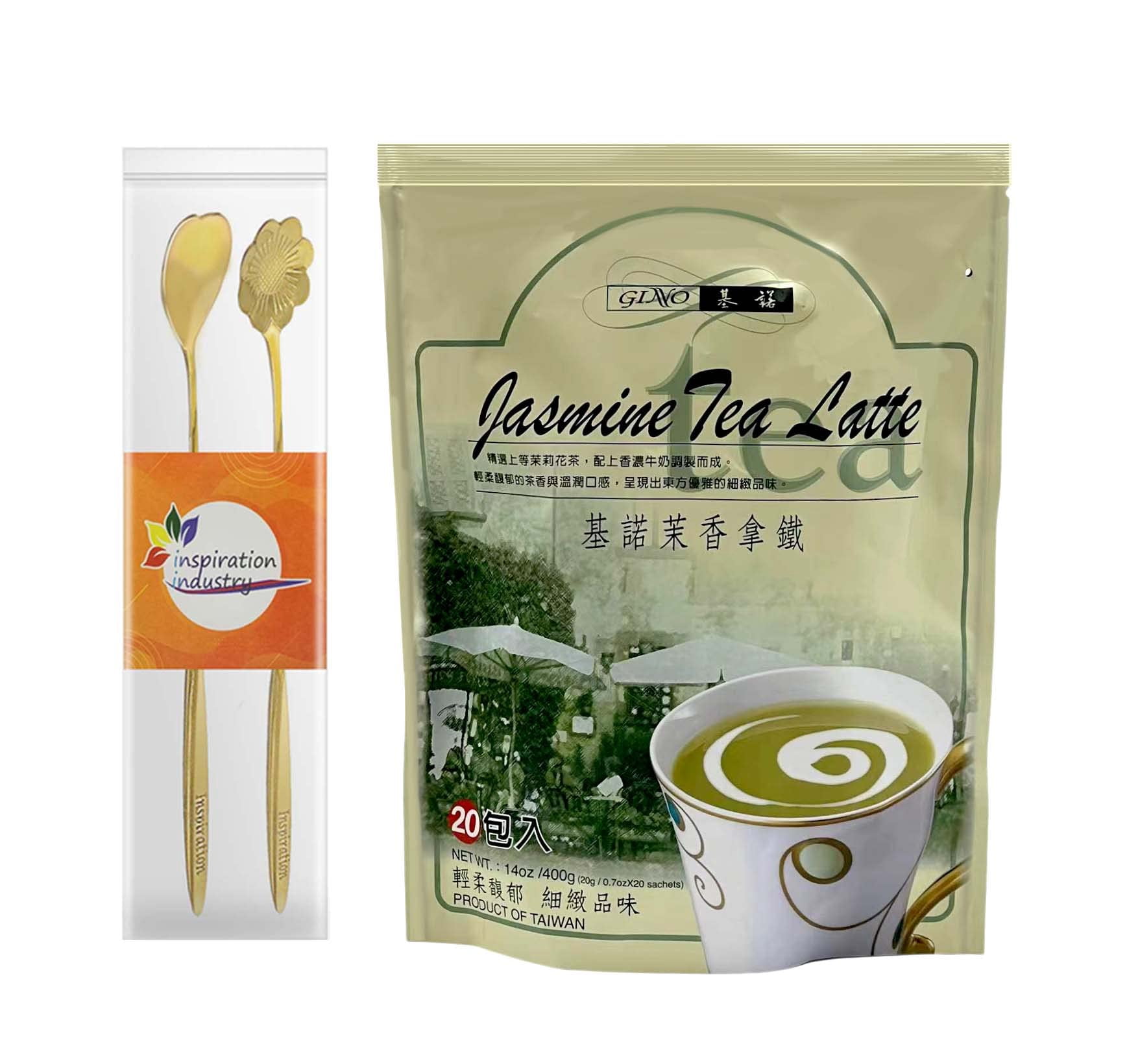 GINO Jasmine Tea Latte -Jasmine Tea Latte Flavor Milk Tea - Jasmine Tea ...