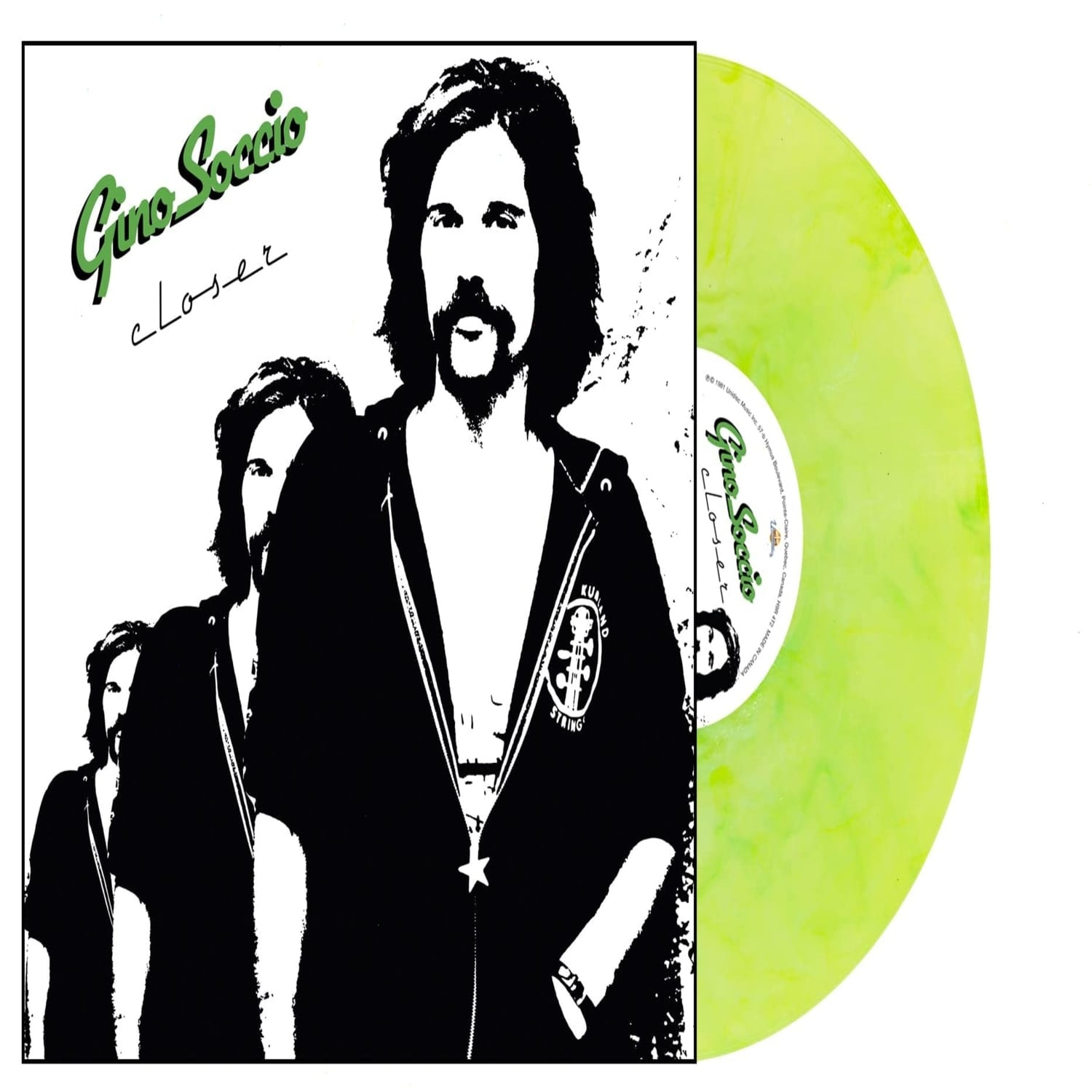 GINO SOCCIO - Closer (Green & White Swirl Vinyl 160g) - vinyl records ...