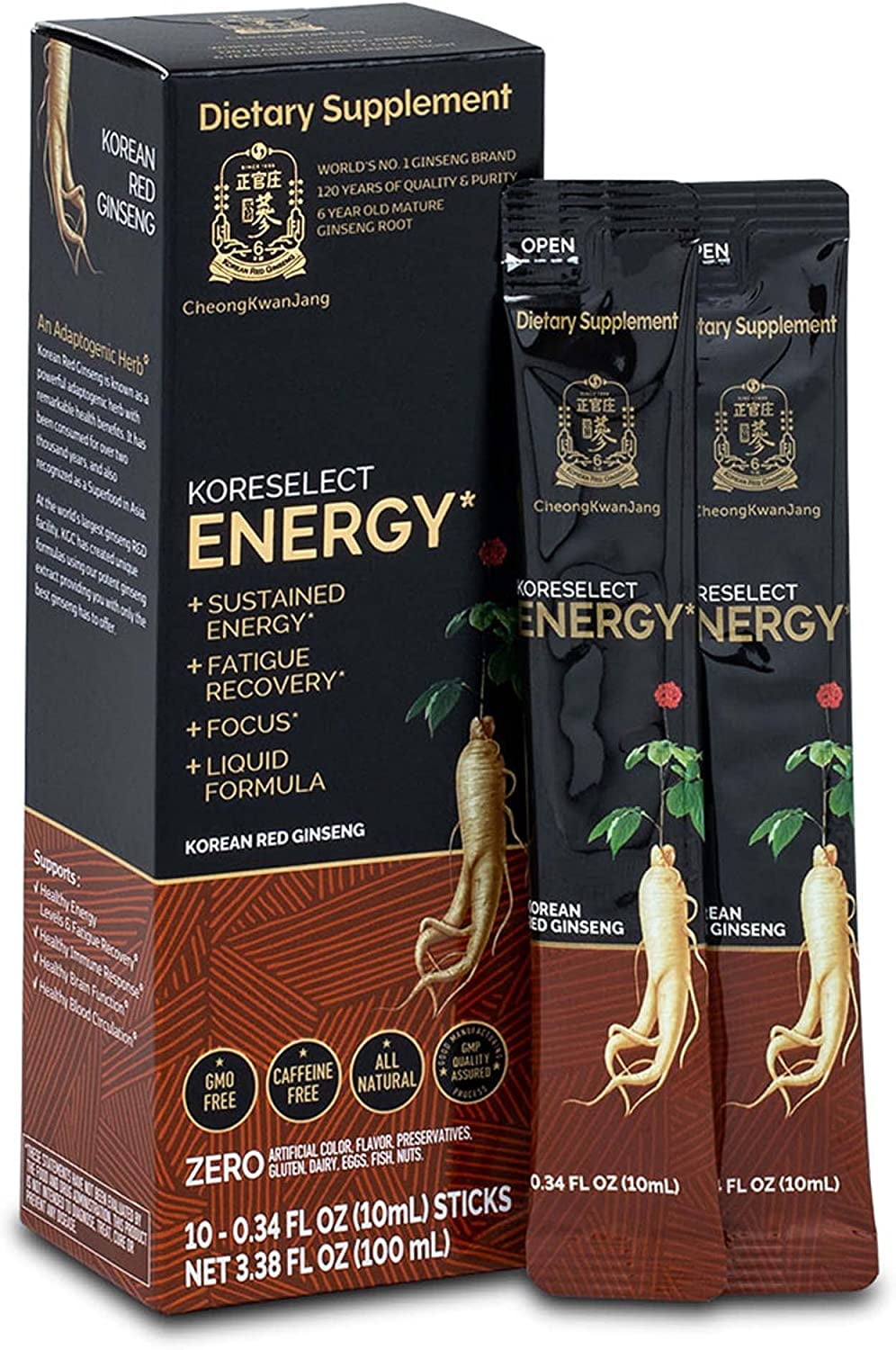 GINSENG ENERGY Pack of 3 - Walmart.com