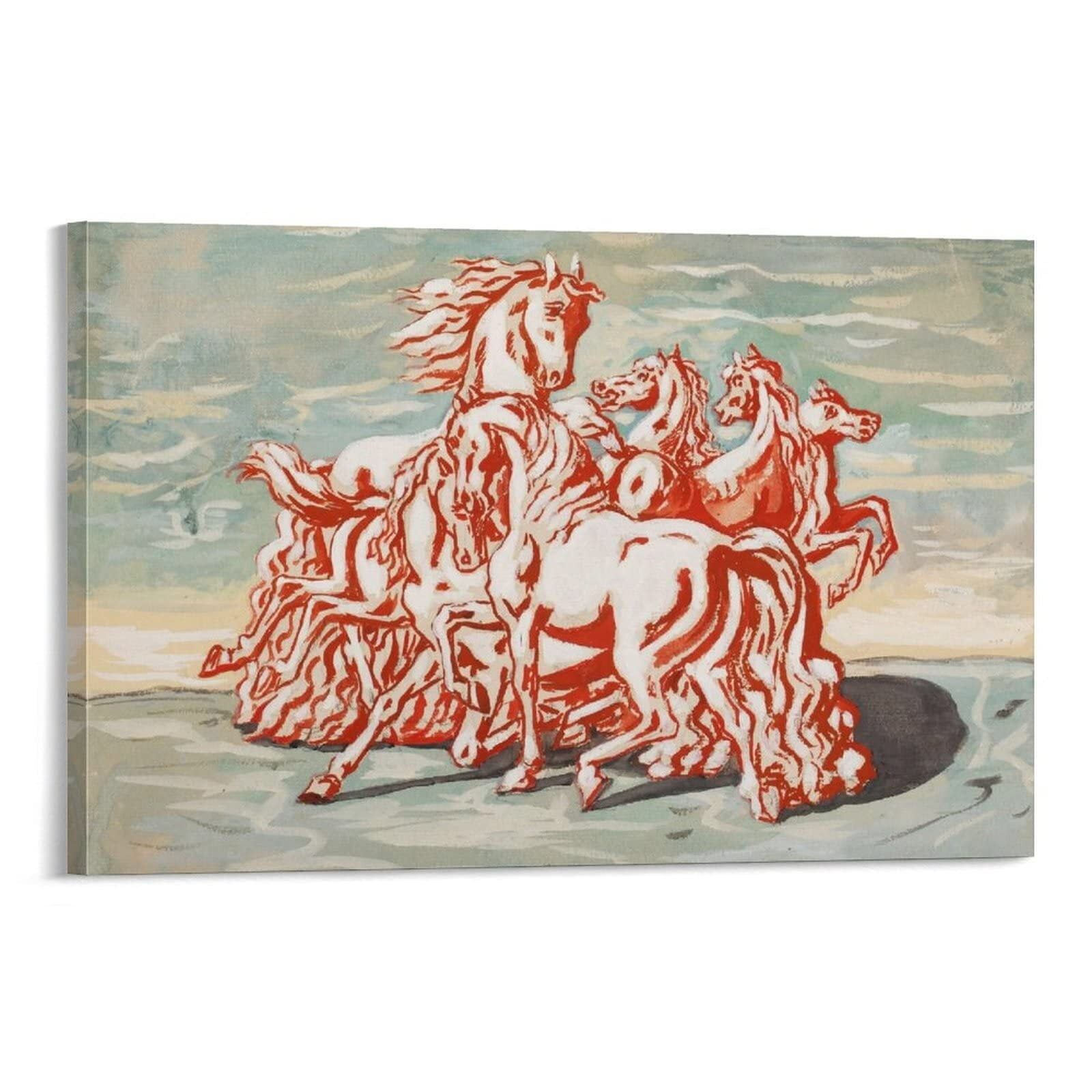 GIORGIO DE CHIRICO Art Decorative Picture Picture Print Canvas Poster ...
