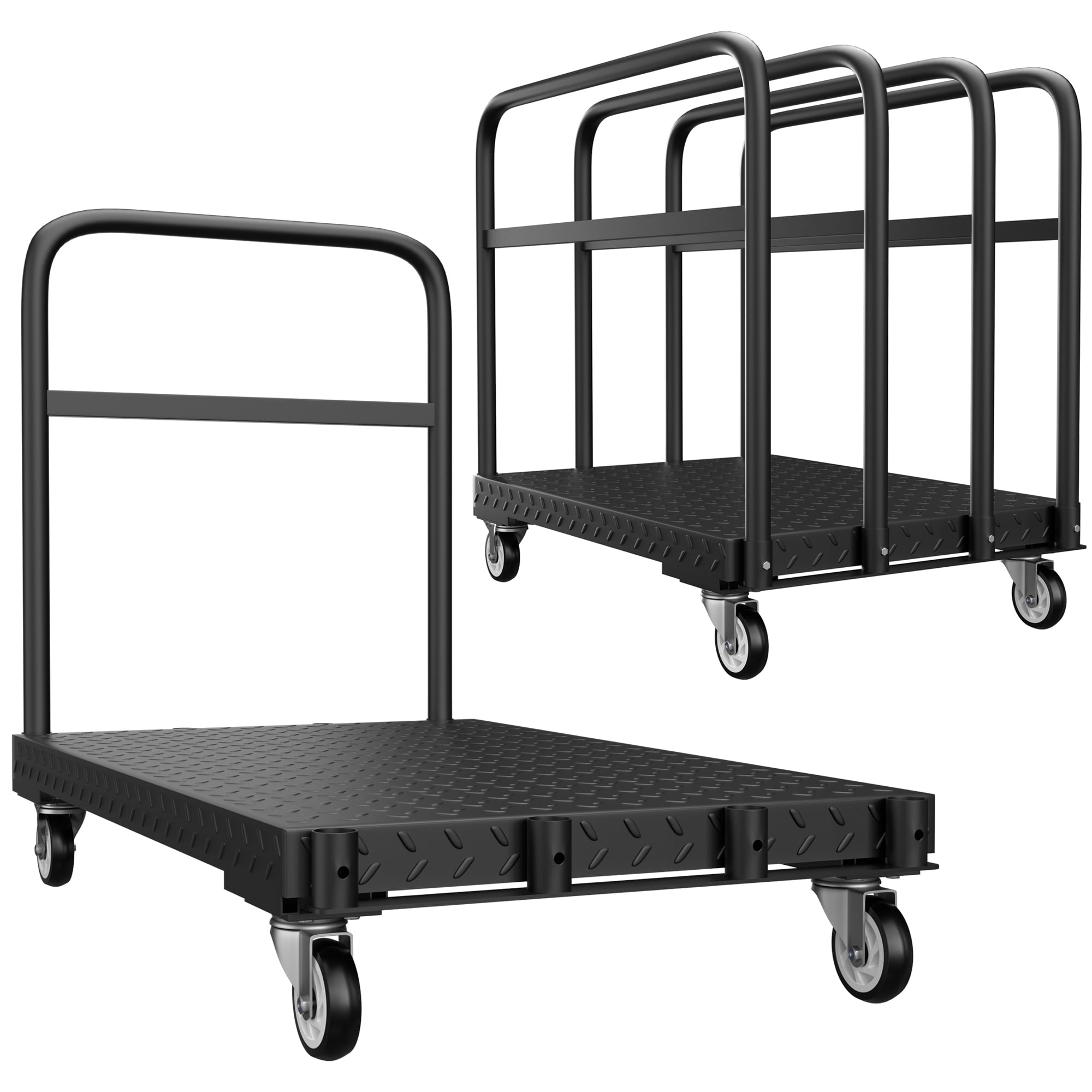 GIOTORENT 1500 lb Heavy Duty Platform Truck Cart - 38" x 24" Steel ...