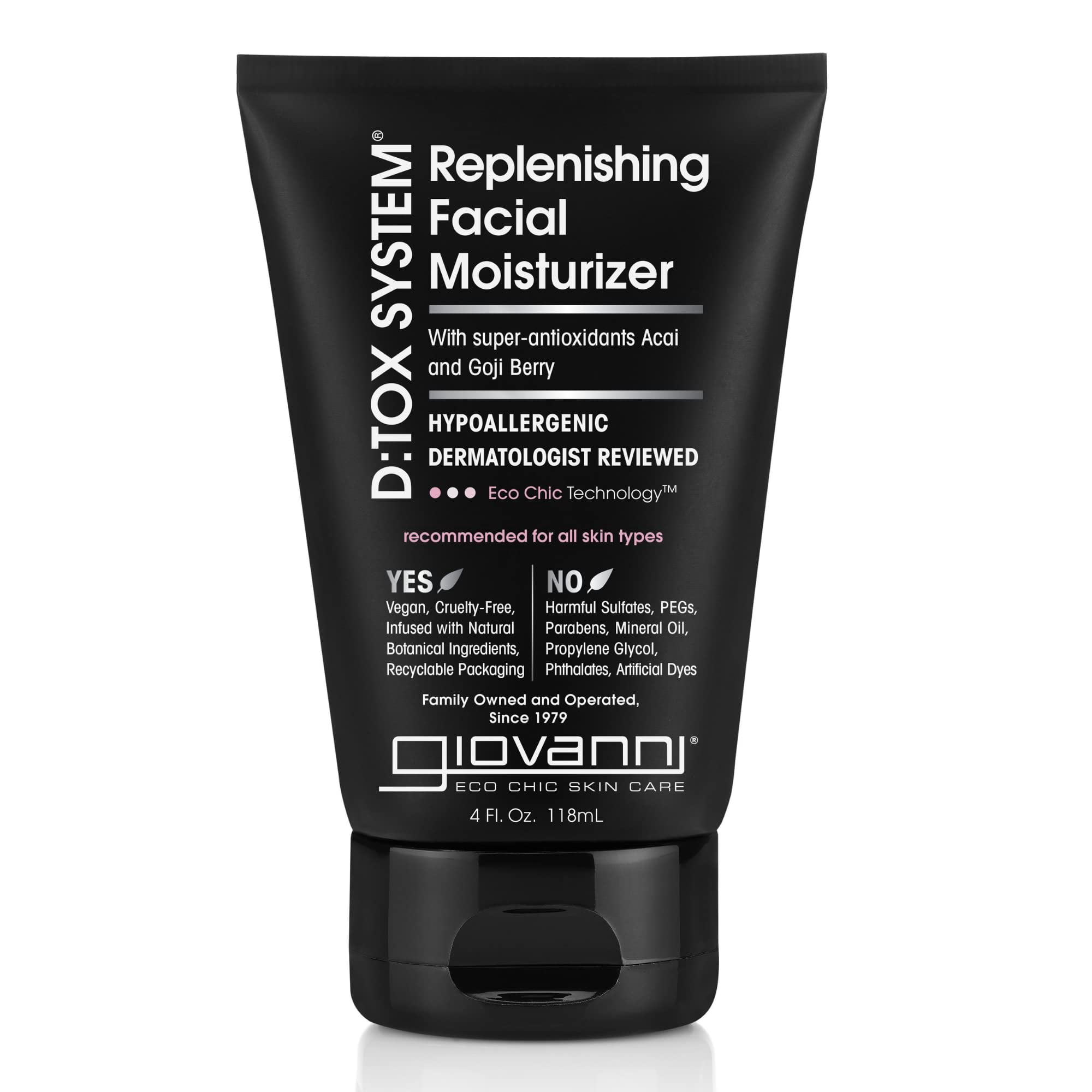 GIOVANNI D:tox System Replenishing IRF13 Facial Moisturize - Face ...