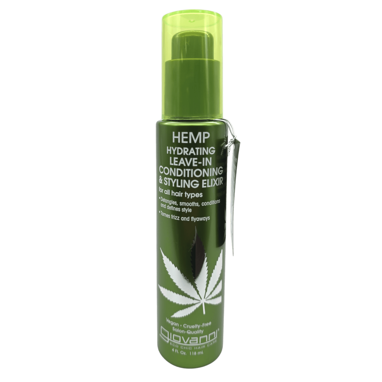 Giovanni Hemp Hydrating Leave-In Conditioner, 4 oz, Aloe Vera, Hemp ...