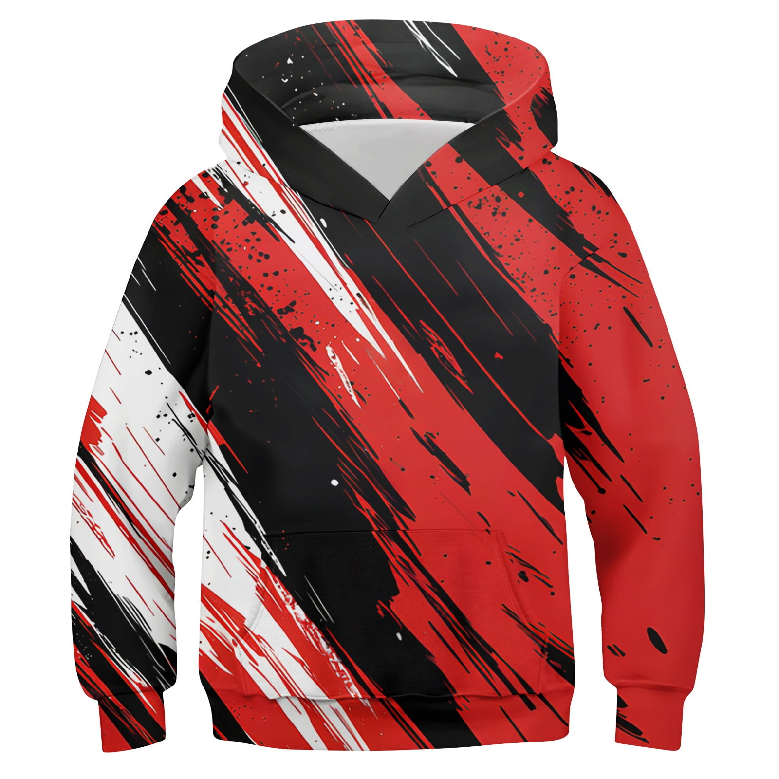 GIPQJK Boys Graphic Hoodies Realistic 3D digital Graphic Hooded ...