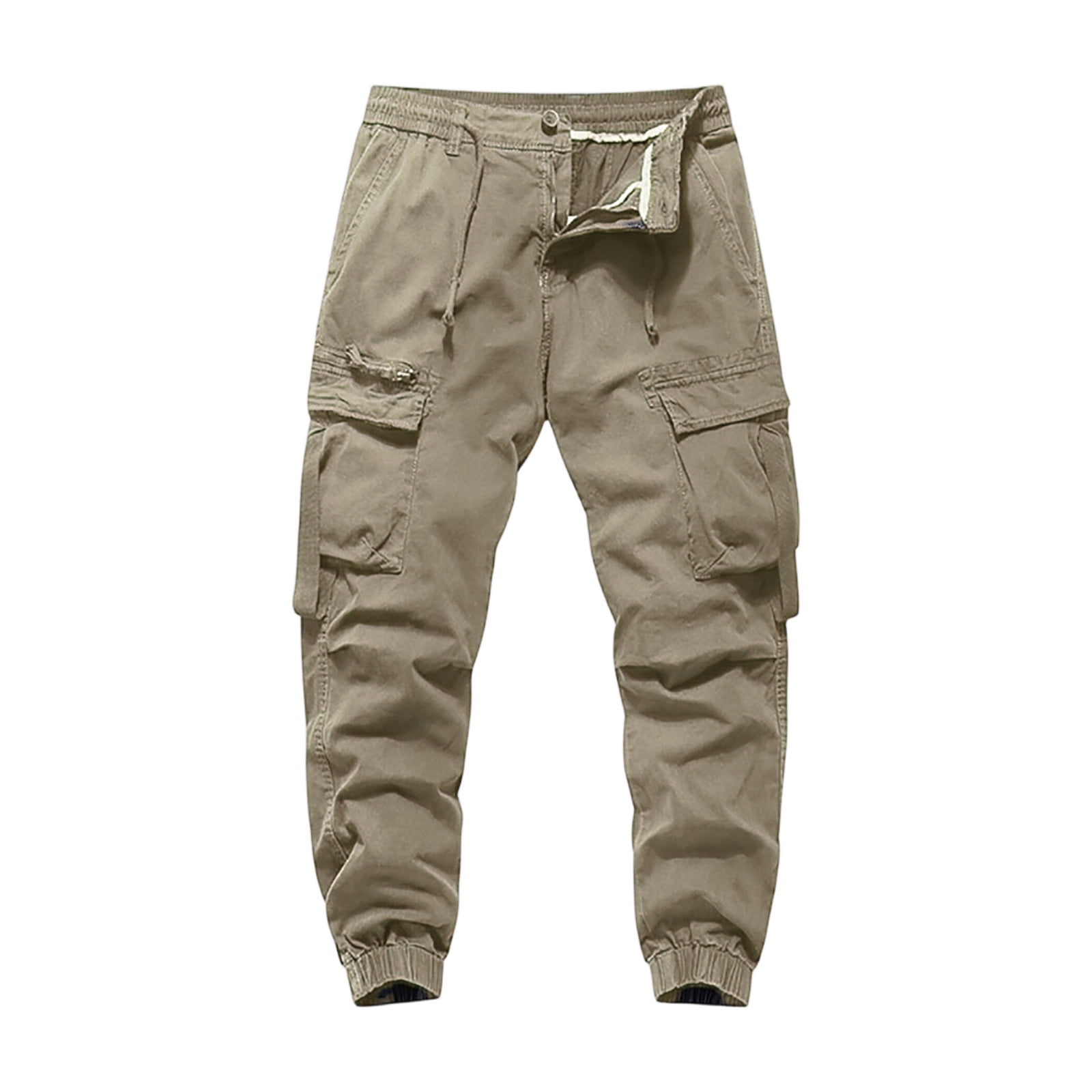 GIPQJK Cargo Work Pants for Men 2025 Summer Relaxed Fit Stretch Work ...